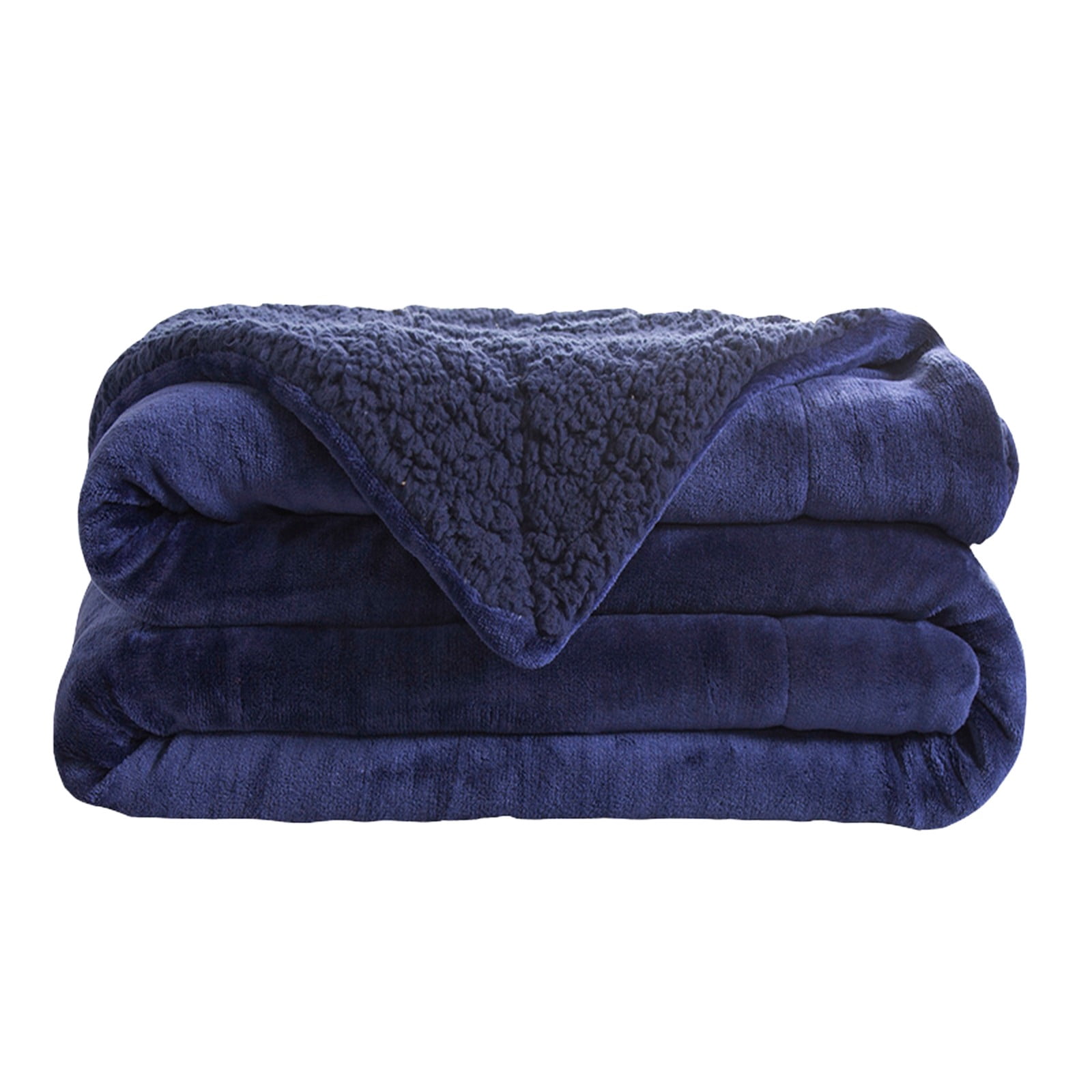 WOAHU Smooth And Comfortable,Eveluo Thickened Flannel Lamb Wool ...
