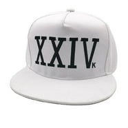 XXIVk 24K Magic Bruno Mars Embroidered Baseball Hat Cap, Black, Flat ...