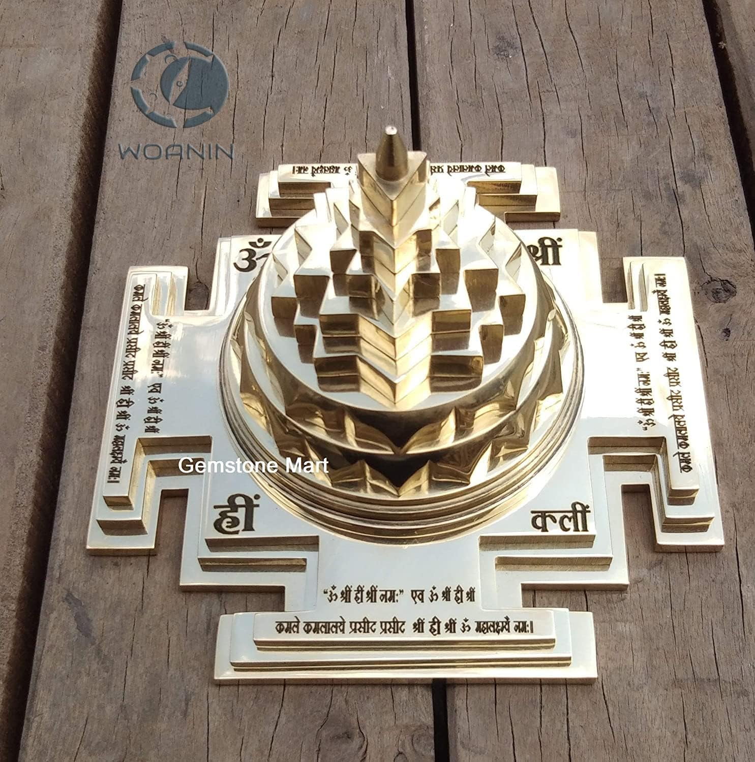 WOANIN Meru Shree Yantra/Shree Yantra Shri Yantra with Shree Yantra ...