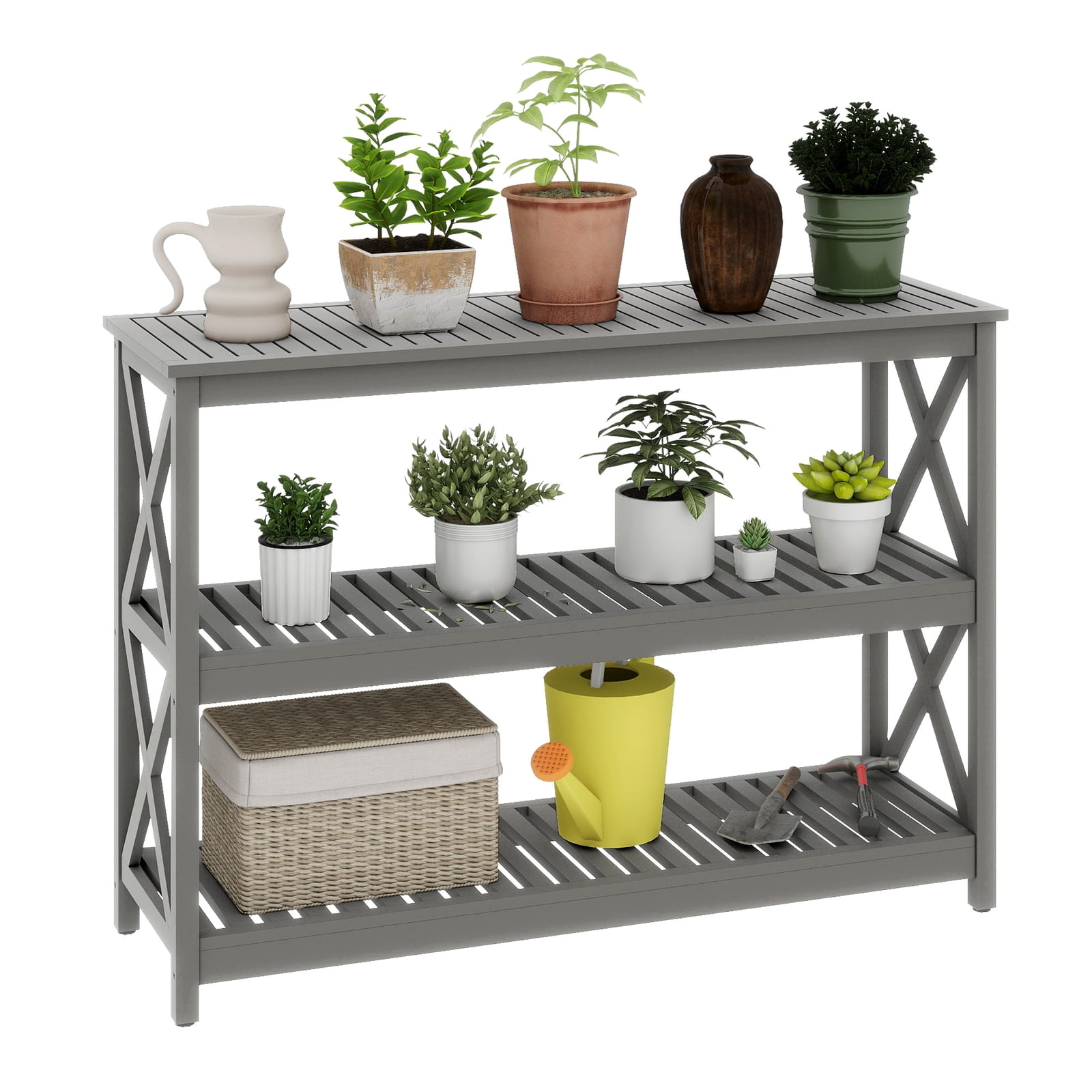 WOBLUU Enhance Your Outdoor Oasis with a Sturdy Solid Wood Patio ...