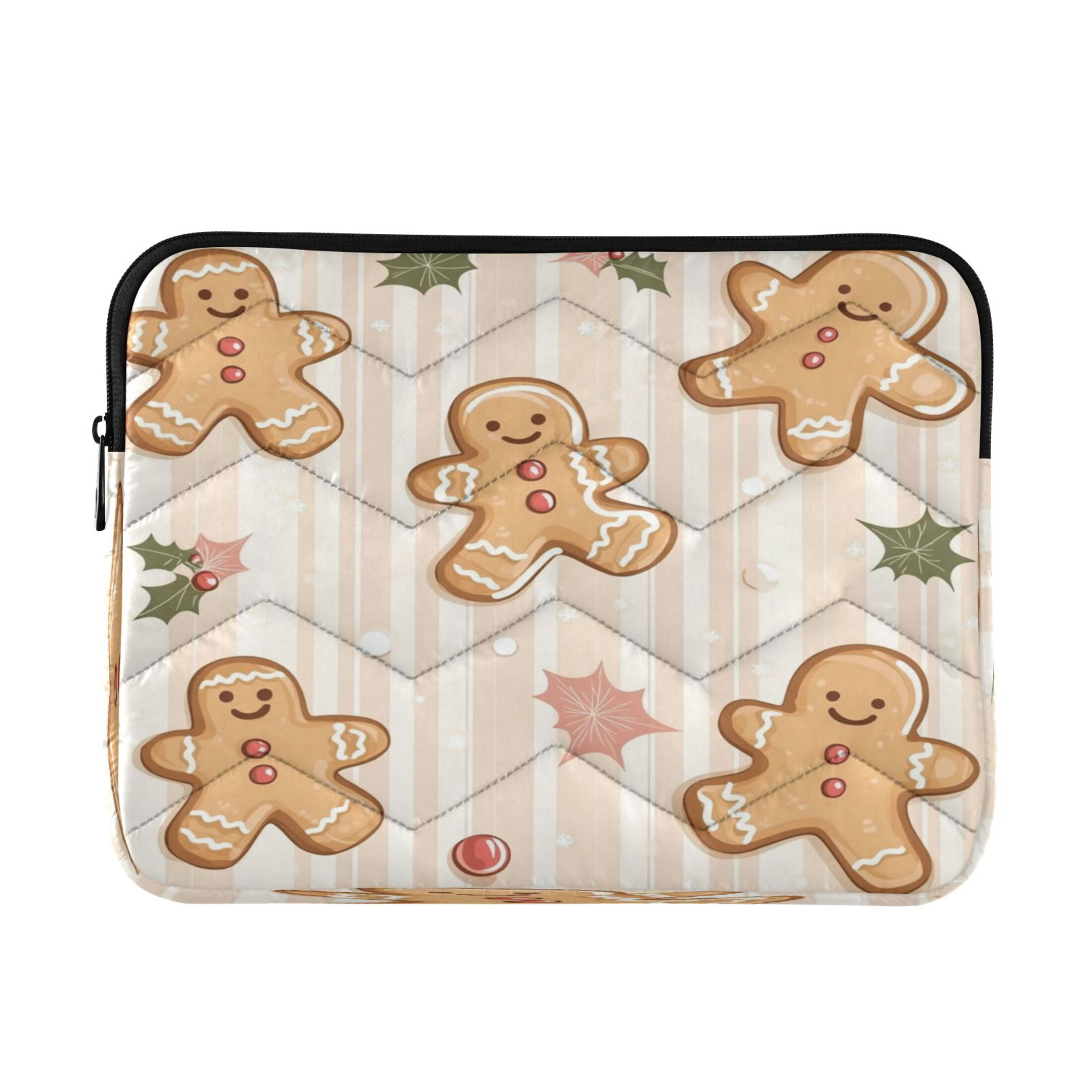 WOBOGO A Pattern Of Cute Gingerbread Cookies Laptop Sleeve 13.4 inch ...