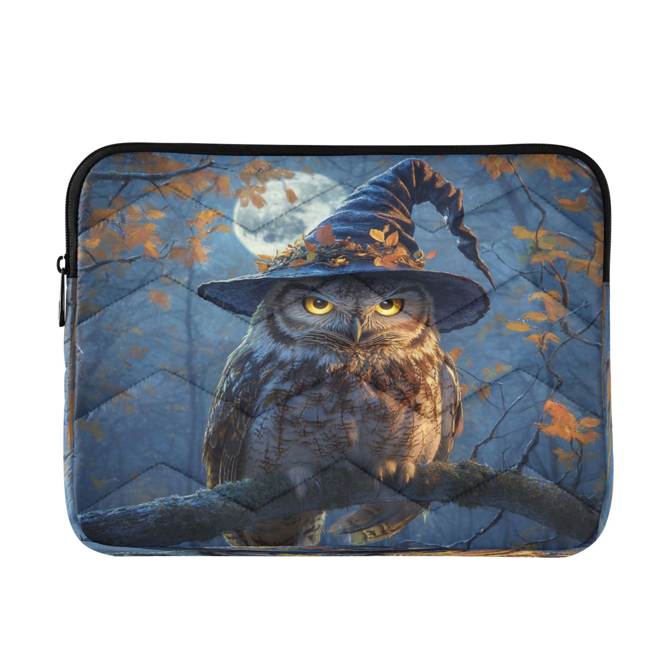 WOBOGO A Wise Old Owl Laptop Sleeve 13.4 inch Lightweight Zipper Design ...