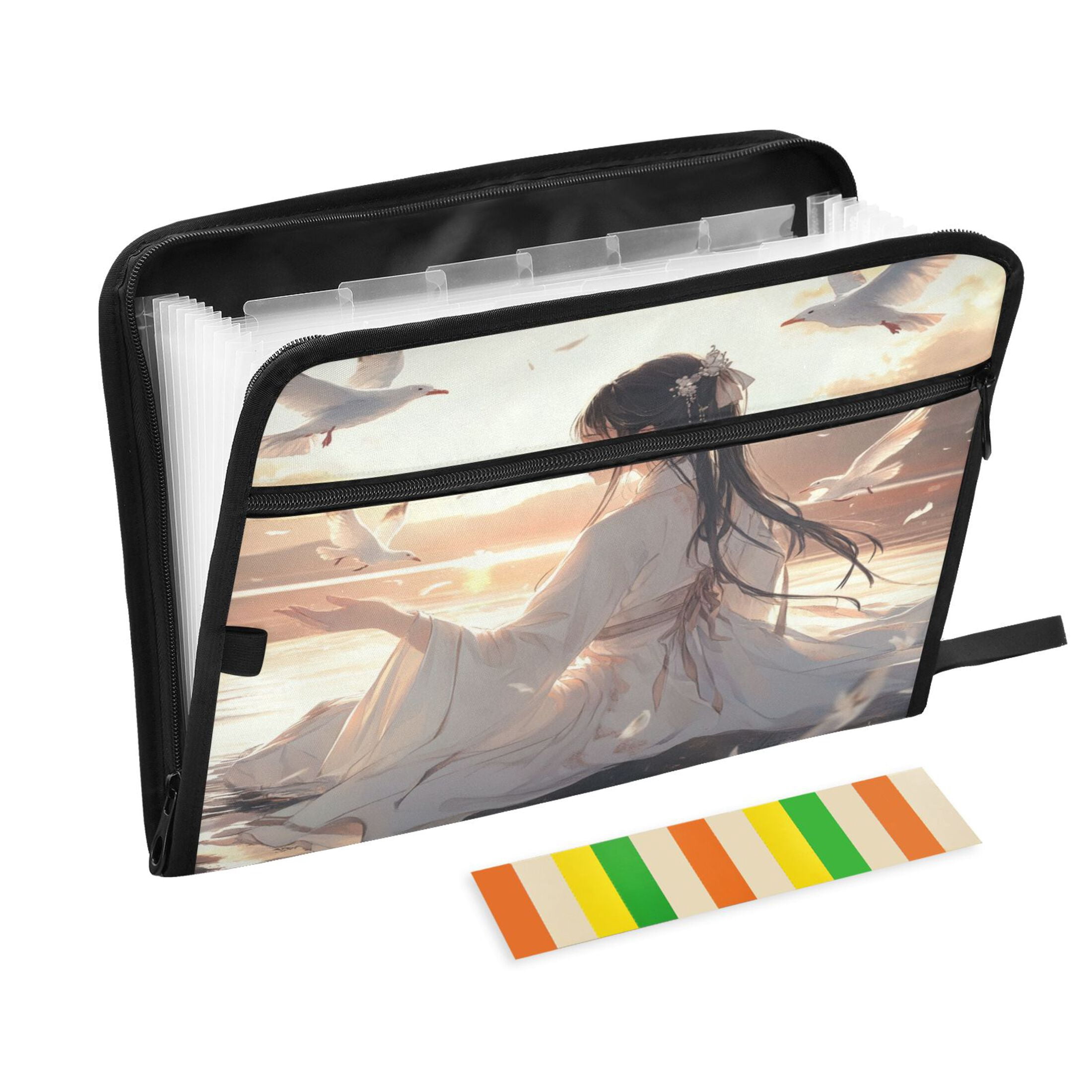 WOBOGO Ancient Fairy Expanding File Folder Letter Size Accordion Filing ...