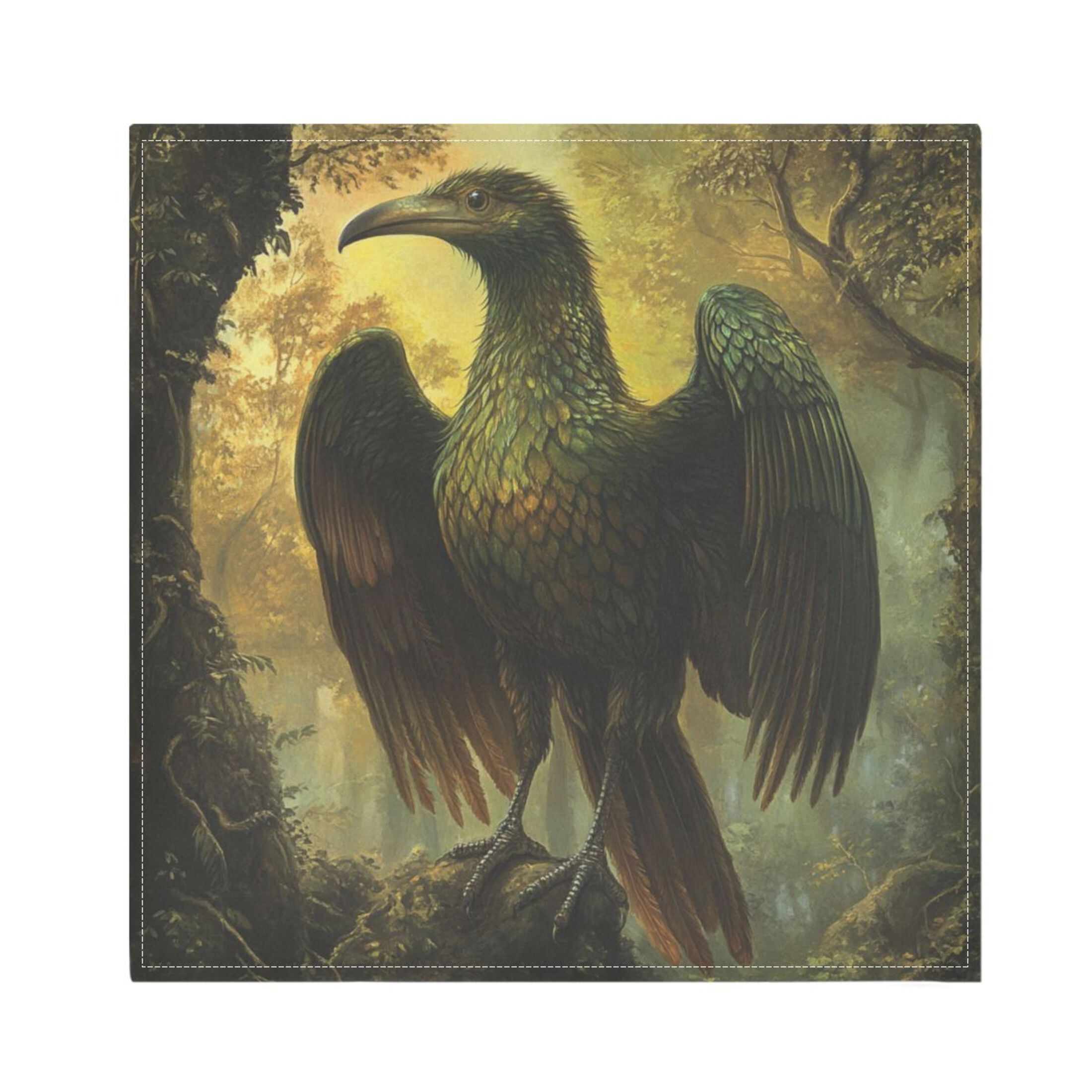 WOBOGO Ancient Giant Eagle Cloth Napkins 4 Pieces Soft Elegant Touch ...