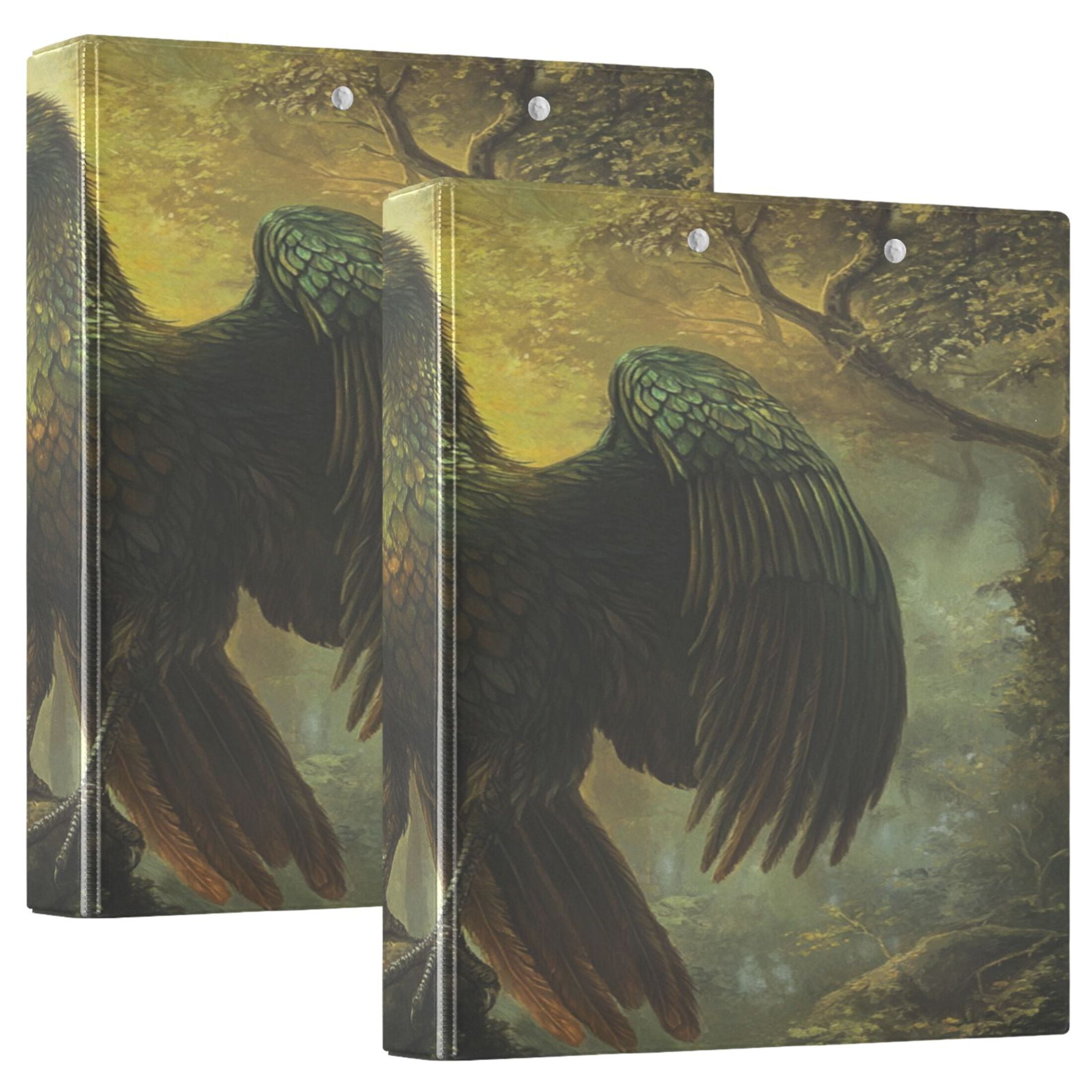 WOBOGO Ancient Giant Eagle File Folders Extra Large Capacity to Hold ...