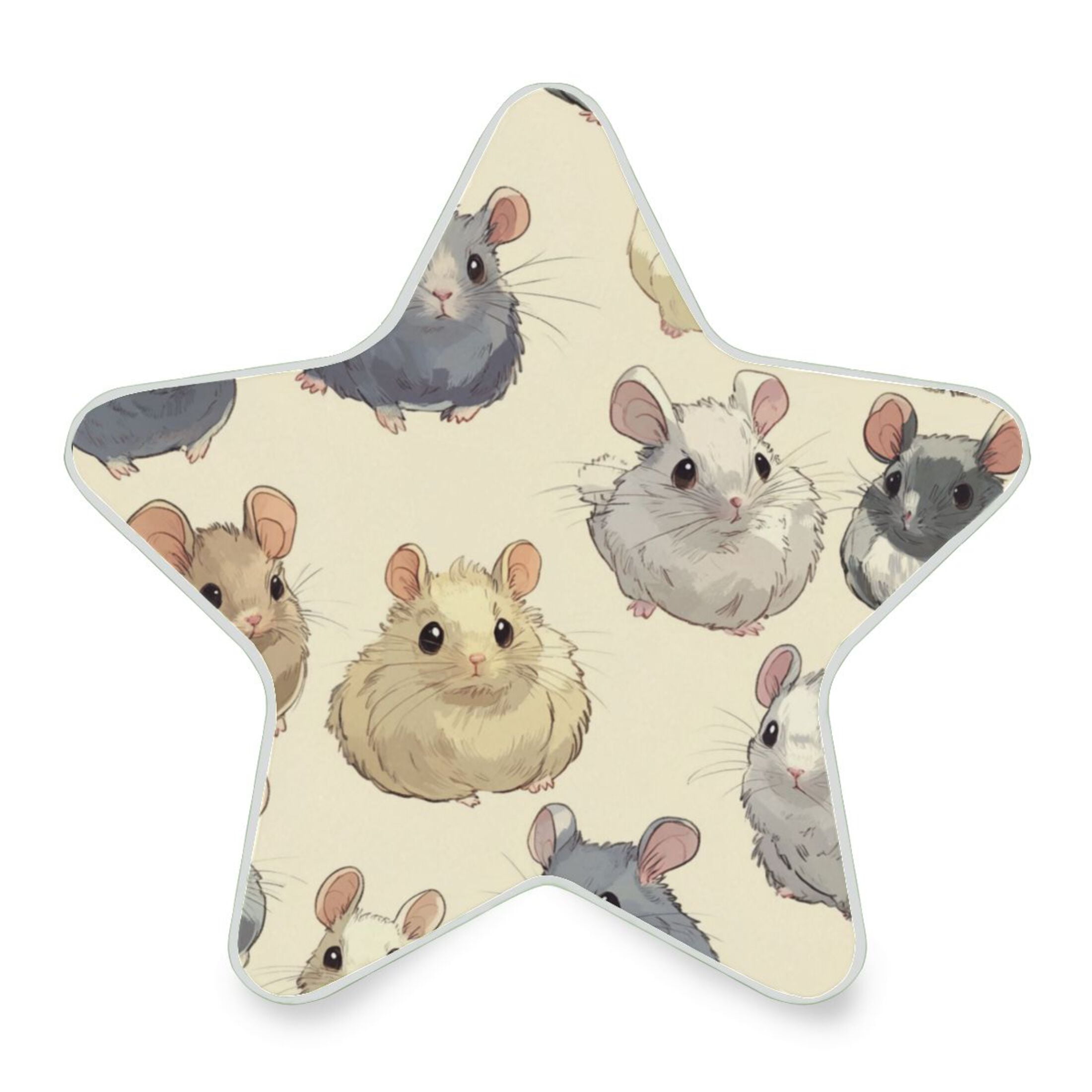 WOBOGO Anime Chinchilla LED Star Night Light 0.2 Watt Wall Plug Dusk to ...