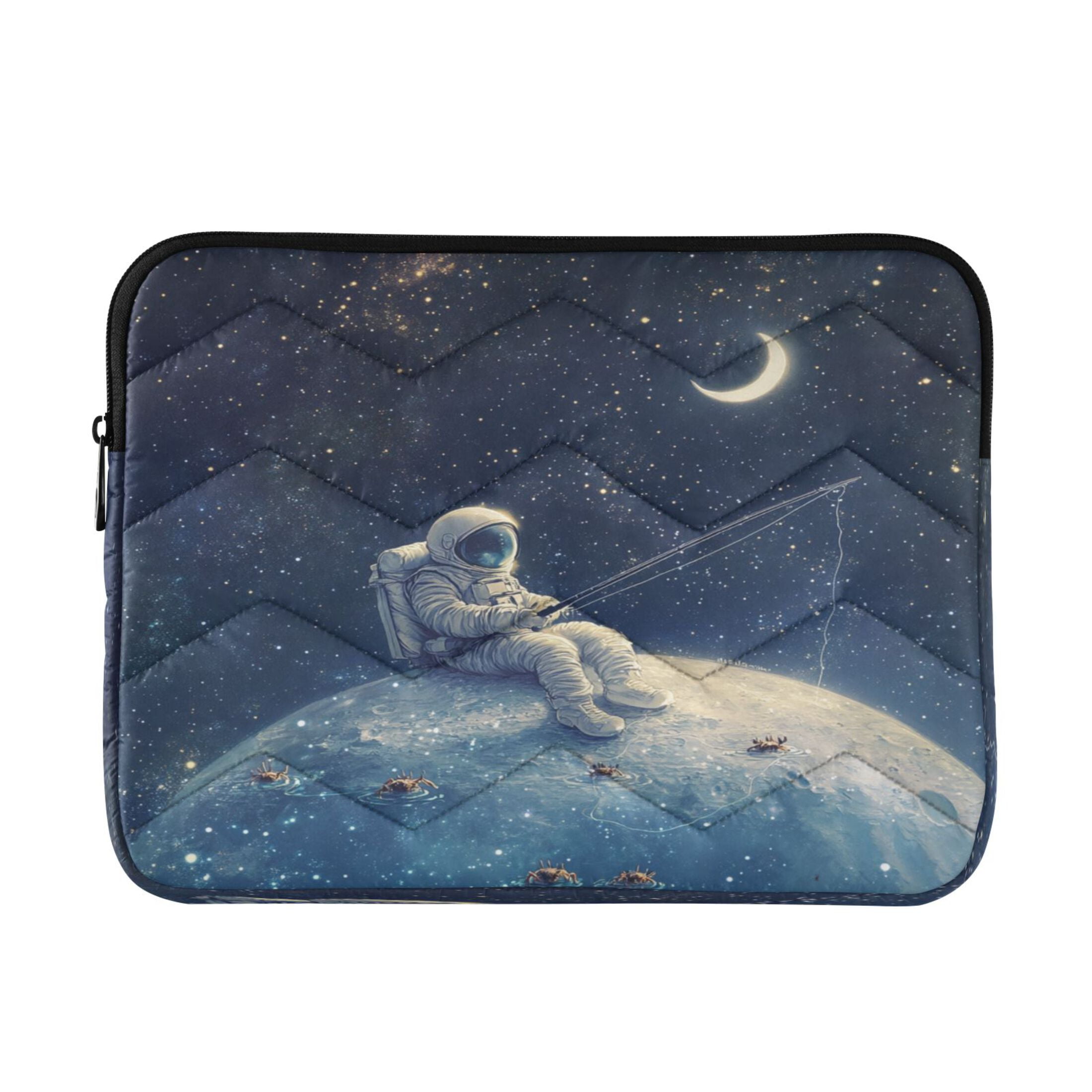 WOBOGO Astronaut Fishing on The Moon Laptop Sleeve 13.4 inch ...