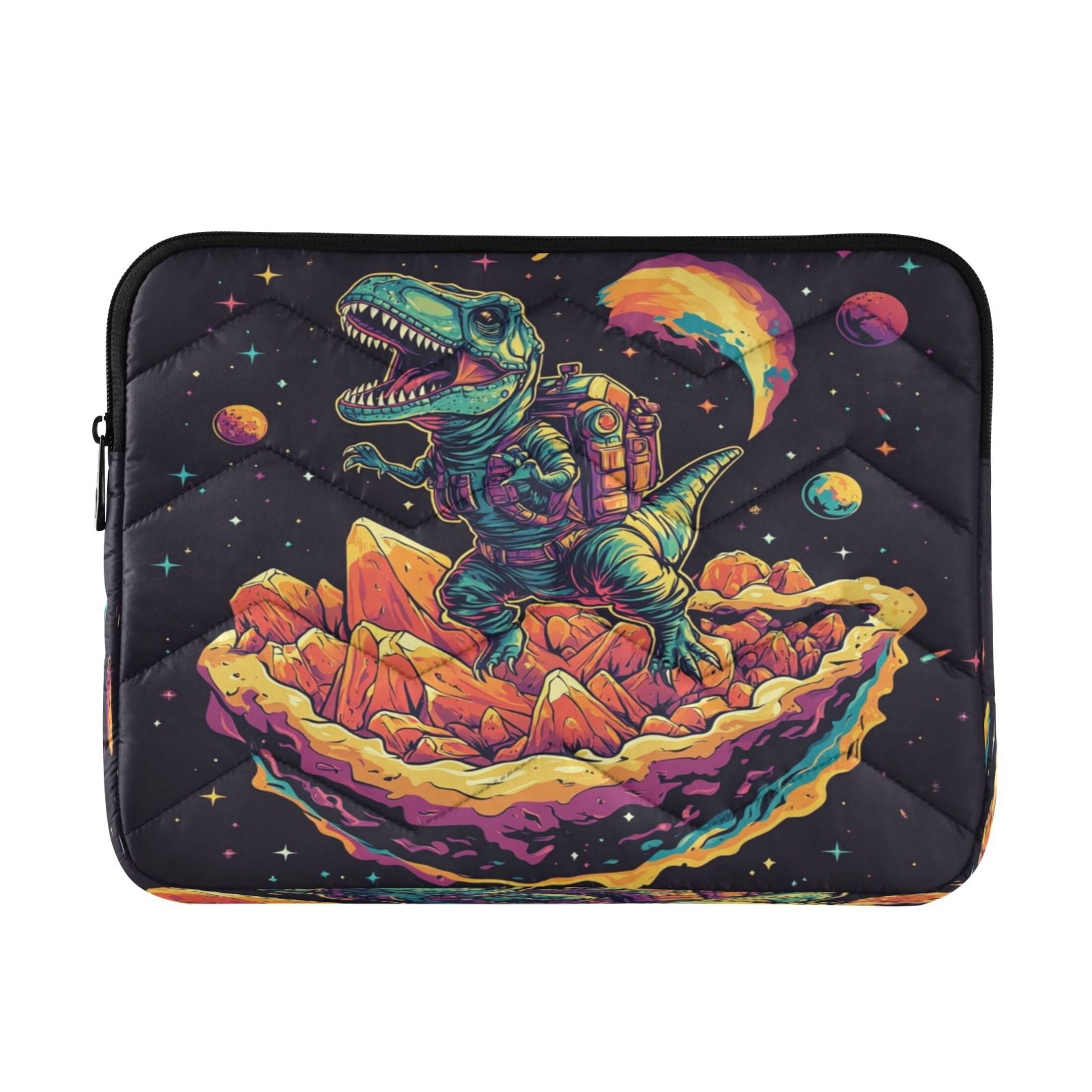 WOBOGO Astronaut Tyrannosaurus Rex Laptop Sleeve 13.4 inch Lightweight ...