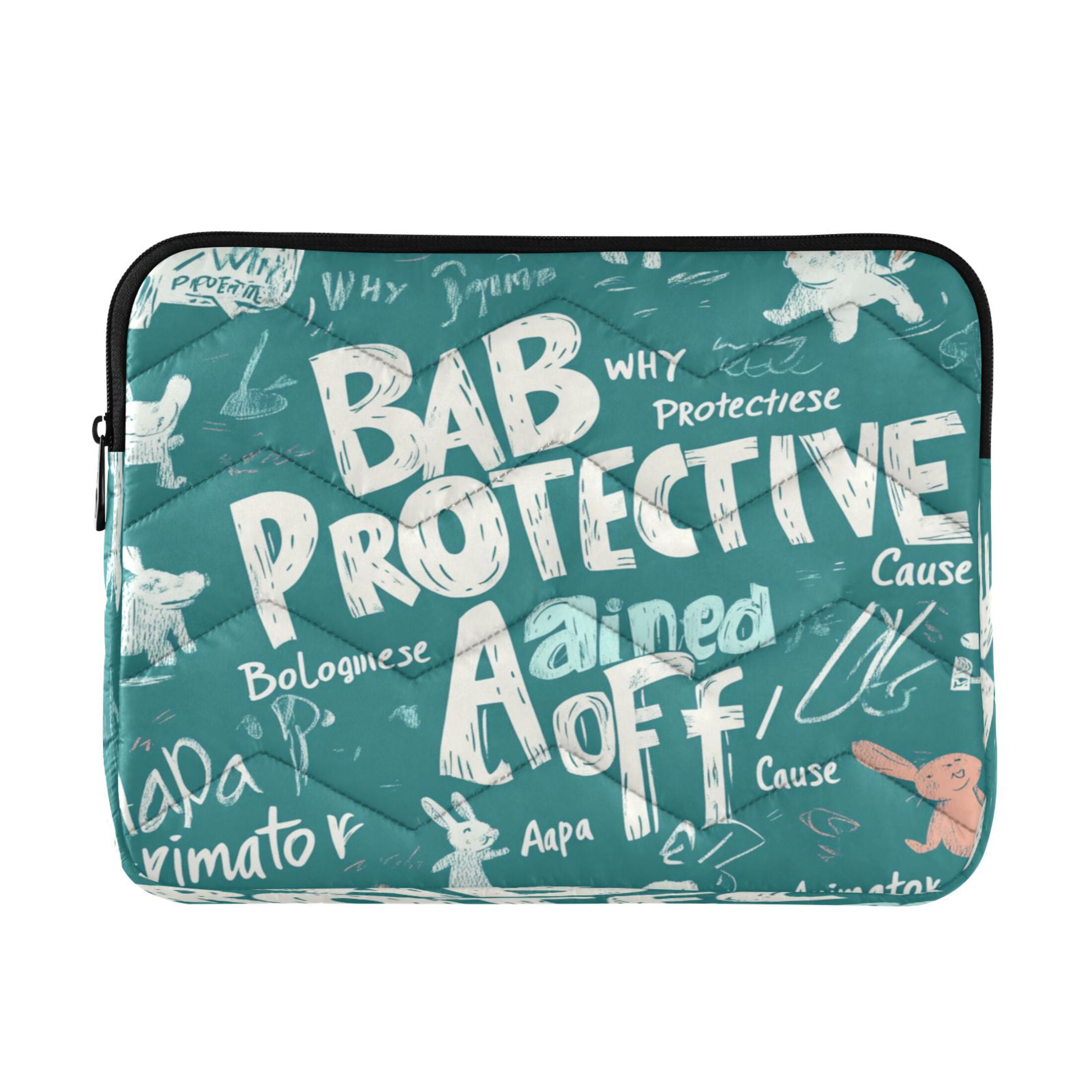 WOBOGO Bab Why Protective Laptop Sleeve 13.4 inch Lightweight Zipper ...