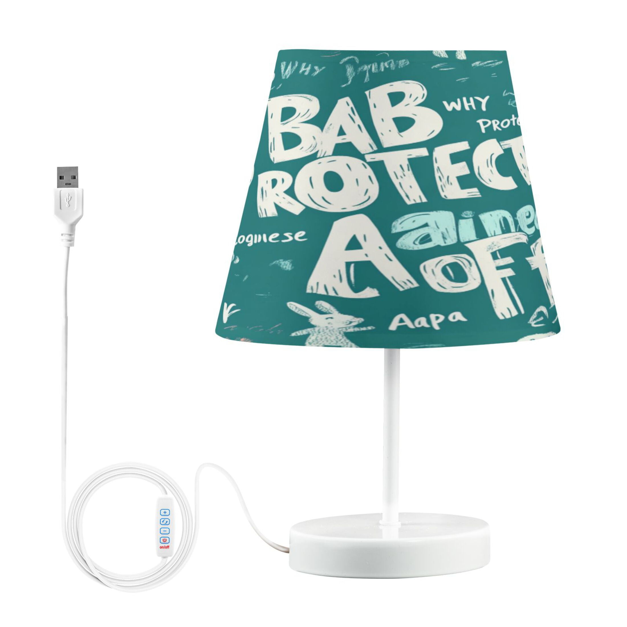 WOBOGO Bab Why Protective Table Lamps Bedroom 3-Speed Dimmable Farm ...