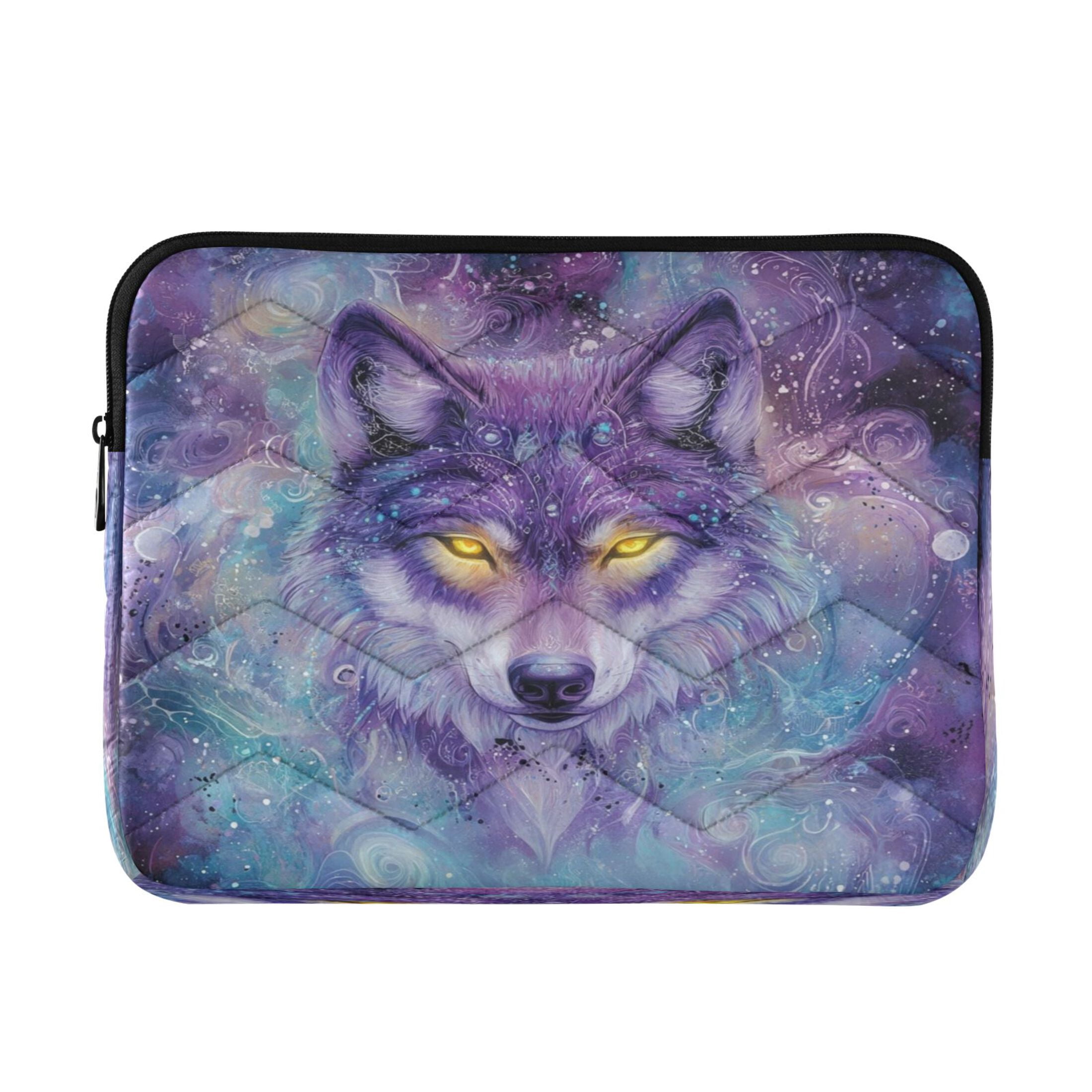WOBOGO Beautiful Fantasy Wolf Laptop Sleeve 15.7 inch Lightweight ...