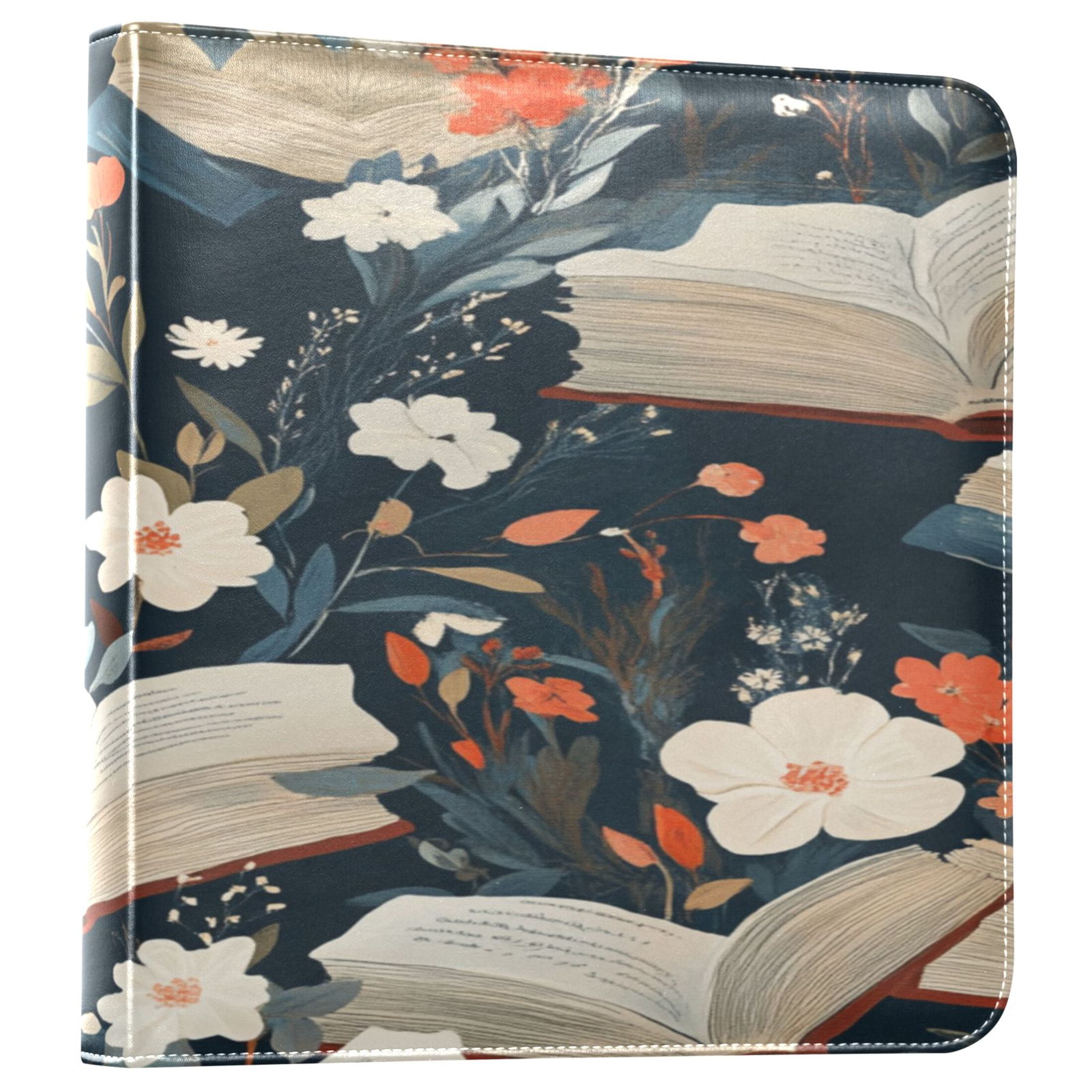 WOBOGO Books and Flowers Collide Photo Albums 20 pages large capacity ...