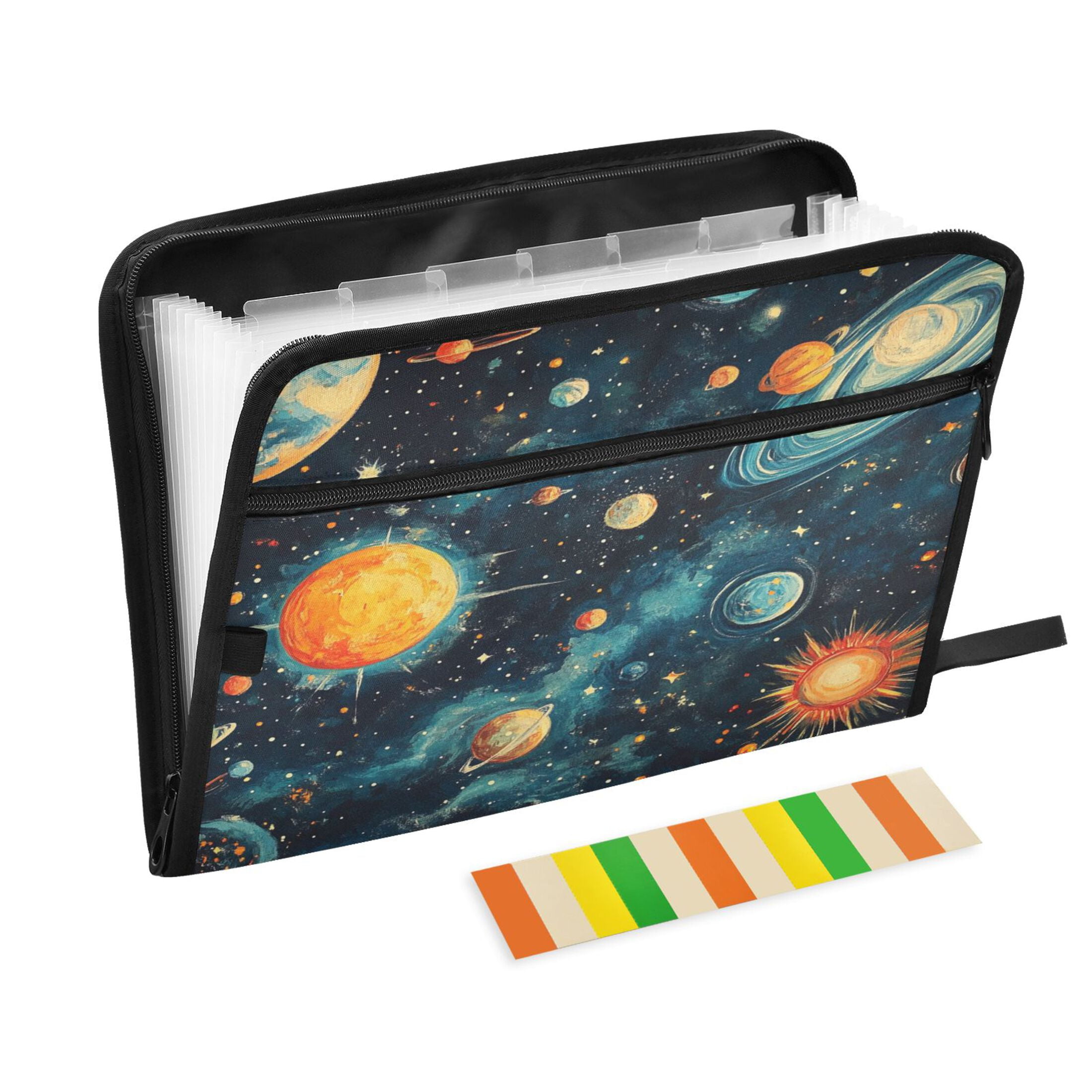 WOBOGO Cartoon Degas-style Cosmic Background Expanding File Folder ...