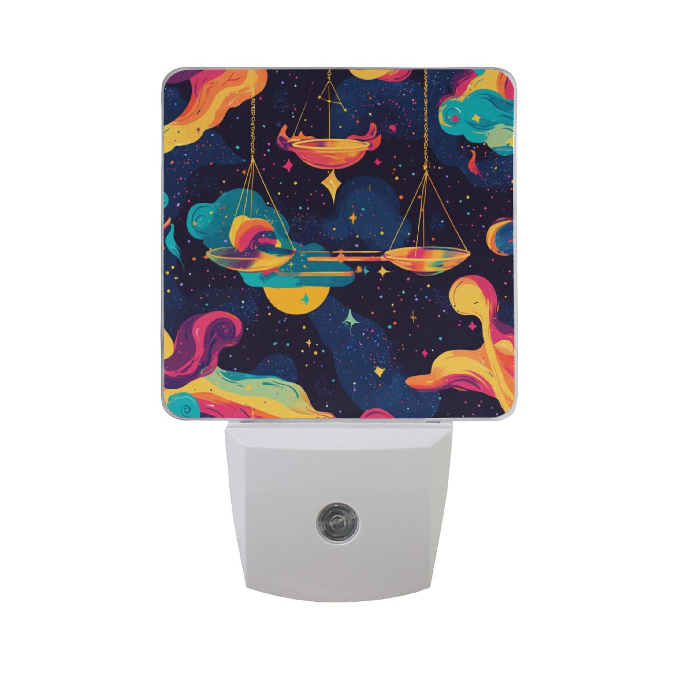 WOBOGO Color Balance LED Night Light 2 Pcs Set 0.5 Watt Wall Plug in ...