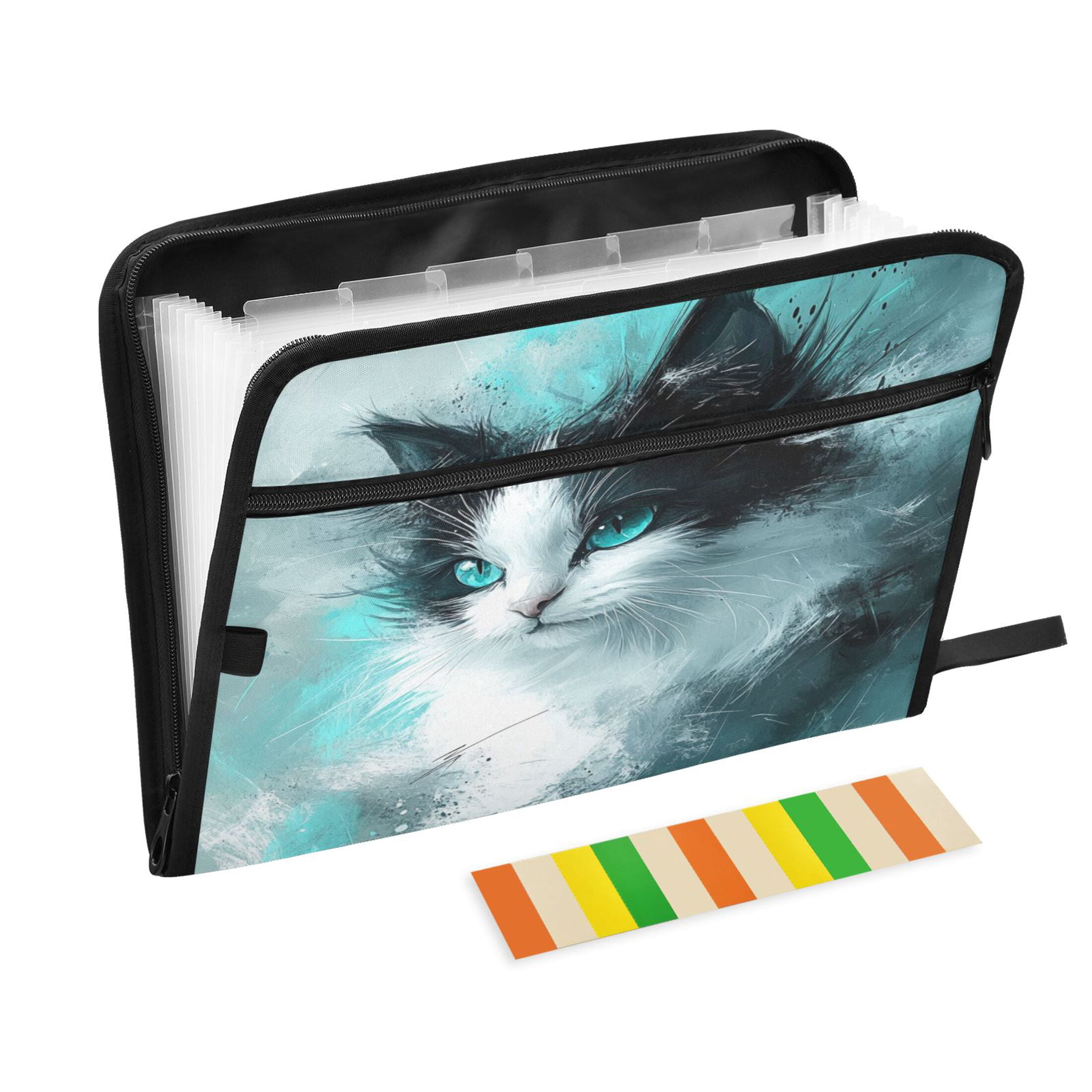 WOBOGO Cool Ragdoll Cat Pattern Expanding File Folder Letter Size ...