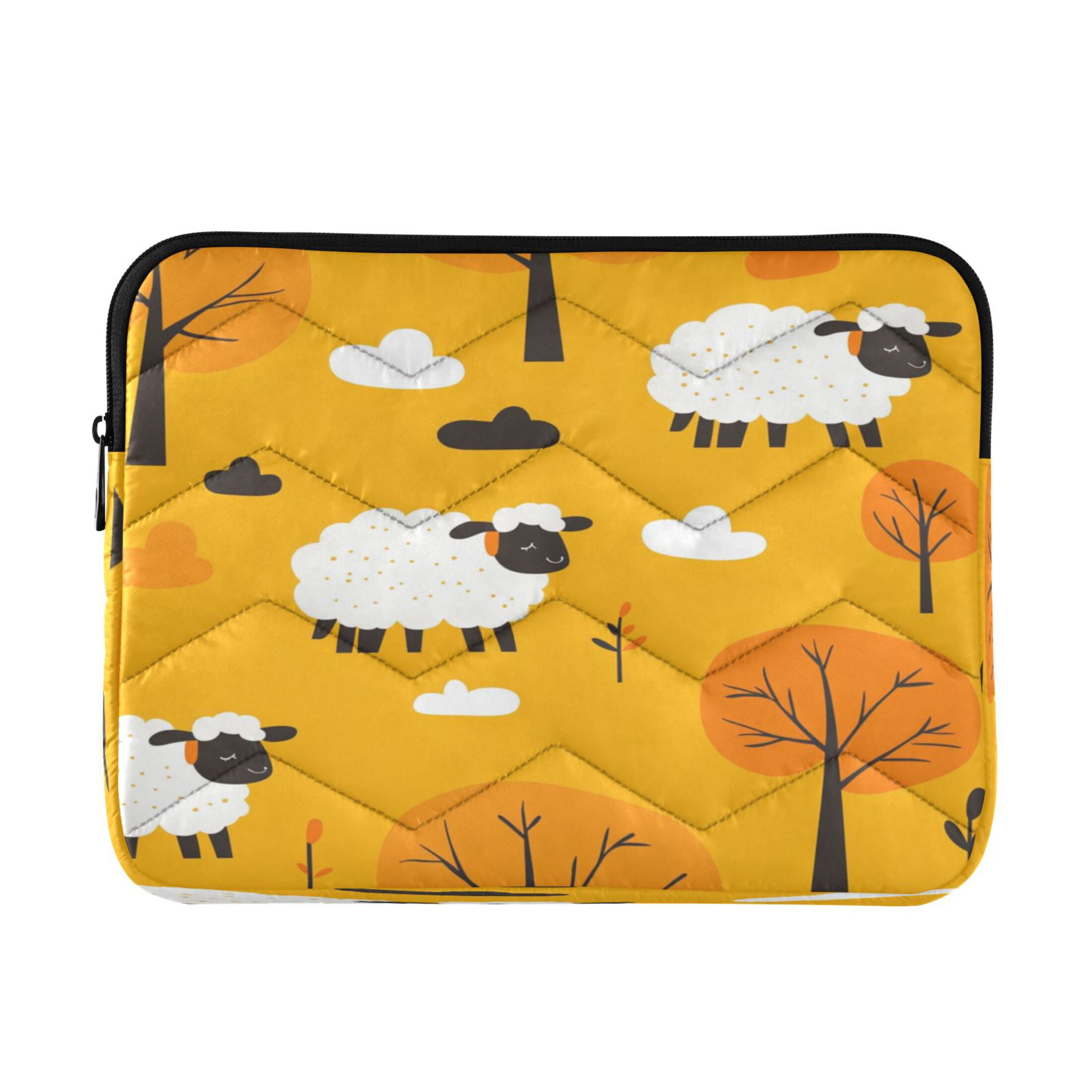 WOBOGO Cute Cartoon Sheep Laptop Sleeve 15.7 inch Lightweight Zipper ...
