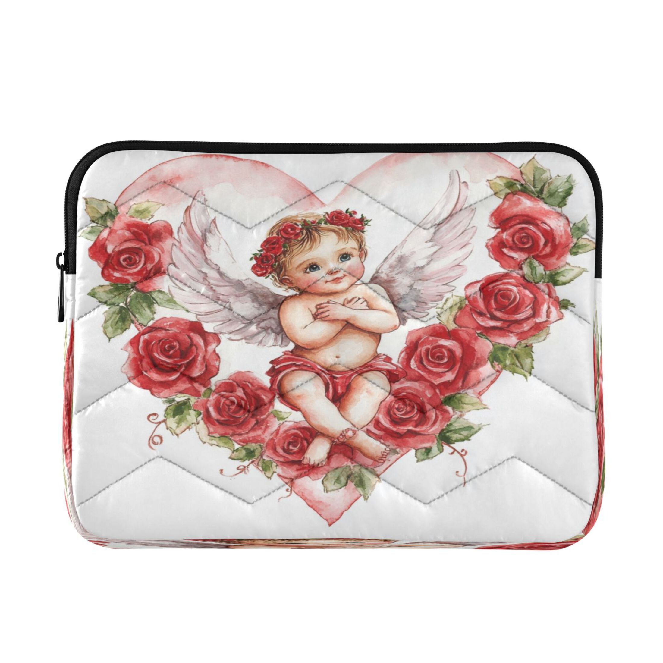 WOBOGO Cute Little Angel Cupid Pattern Laptop Sleeve 13.4 inch ...