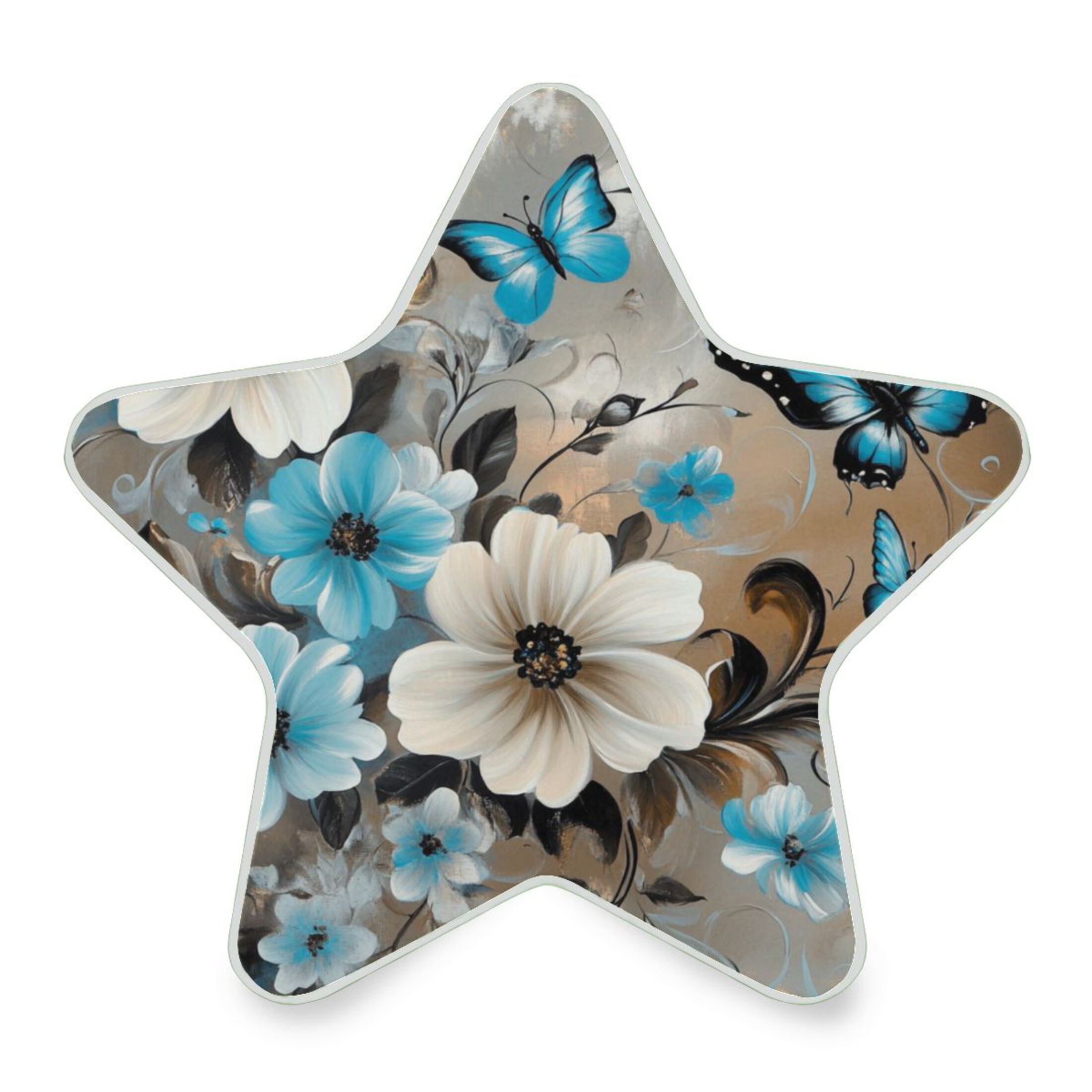 WOBOGO Dainty Flora LED Star Night Light 0.2 Watt Wall Plug Dusk to ...