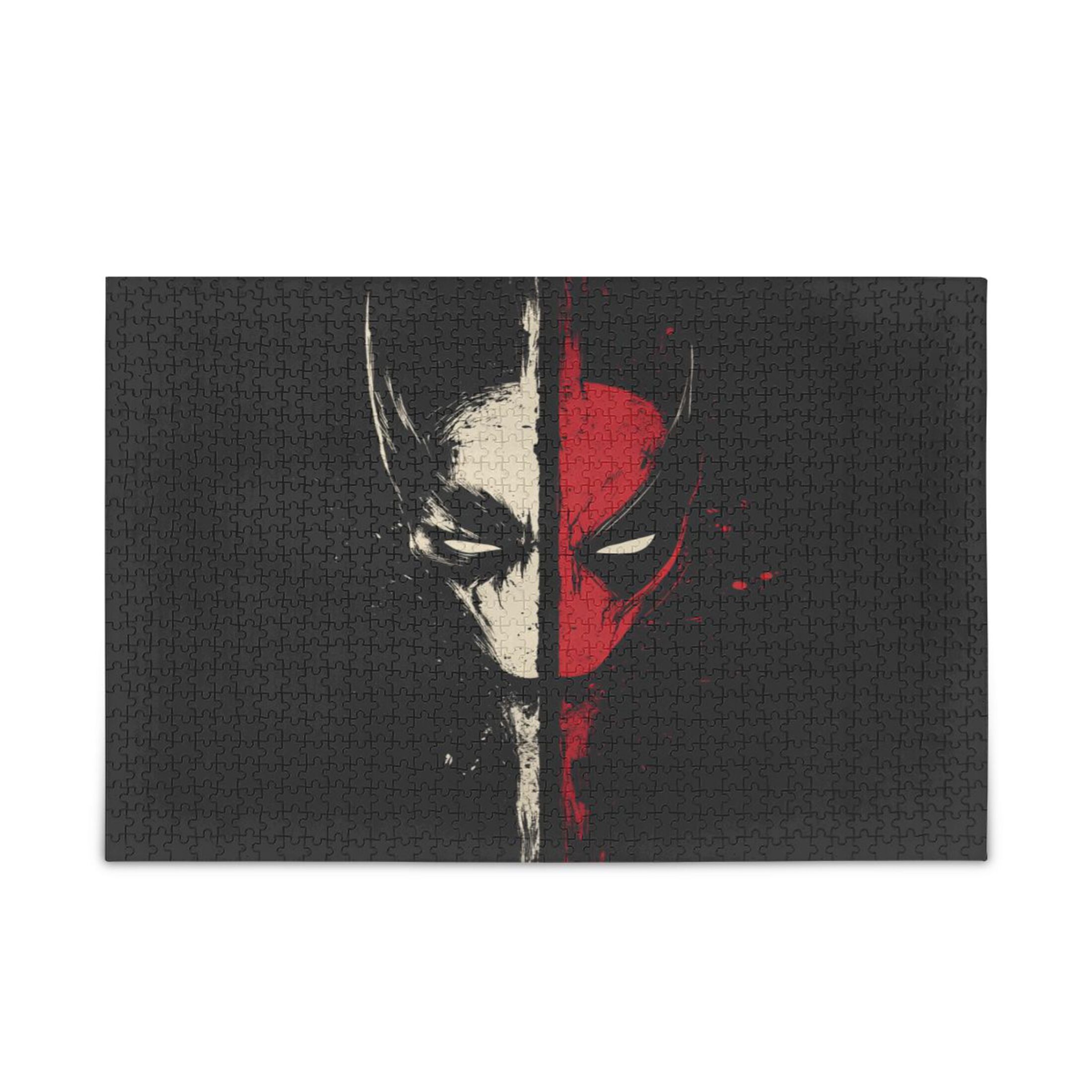 WOBOGO Deadpool and Wolverine Puzzle Challenge 500 Piece Jigsaw ...