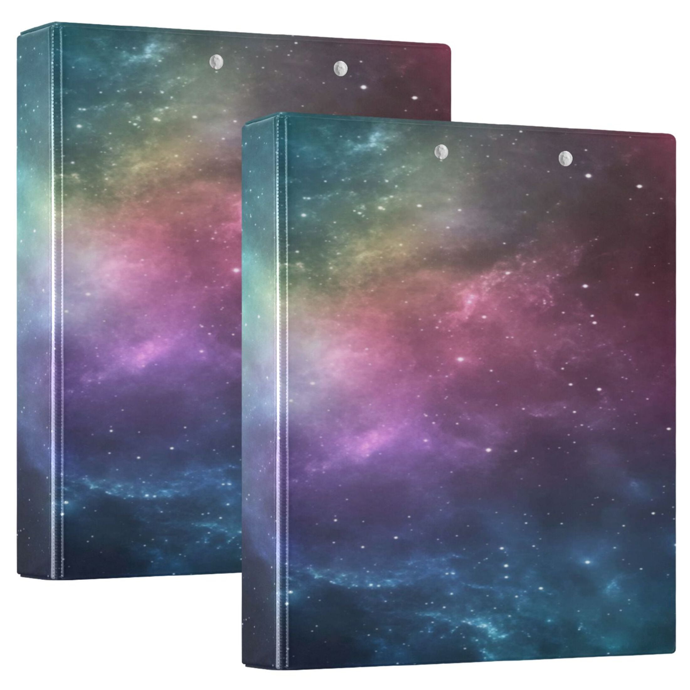 WOBOGO Deep Outer Space File Folders Extra Large Capacity to Hold 200 ...