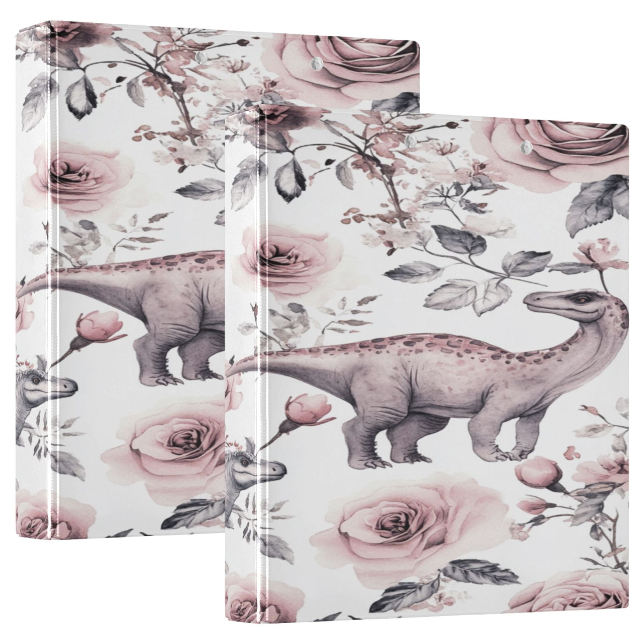 WOBOGO Dinosaur Rose Chart File Folders Extra Large Capacity to Hold ...