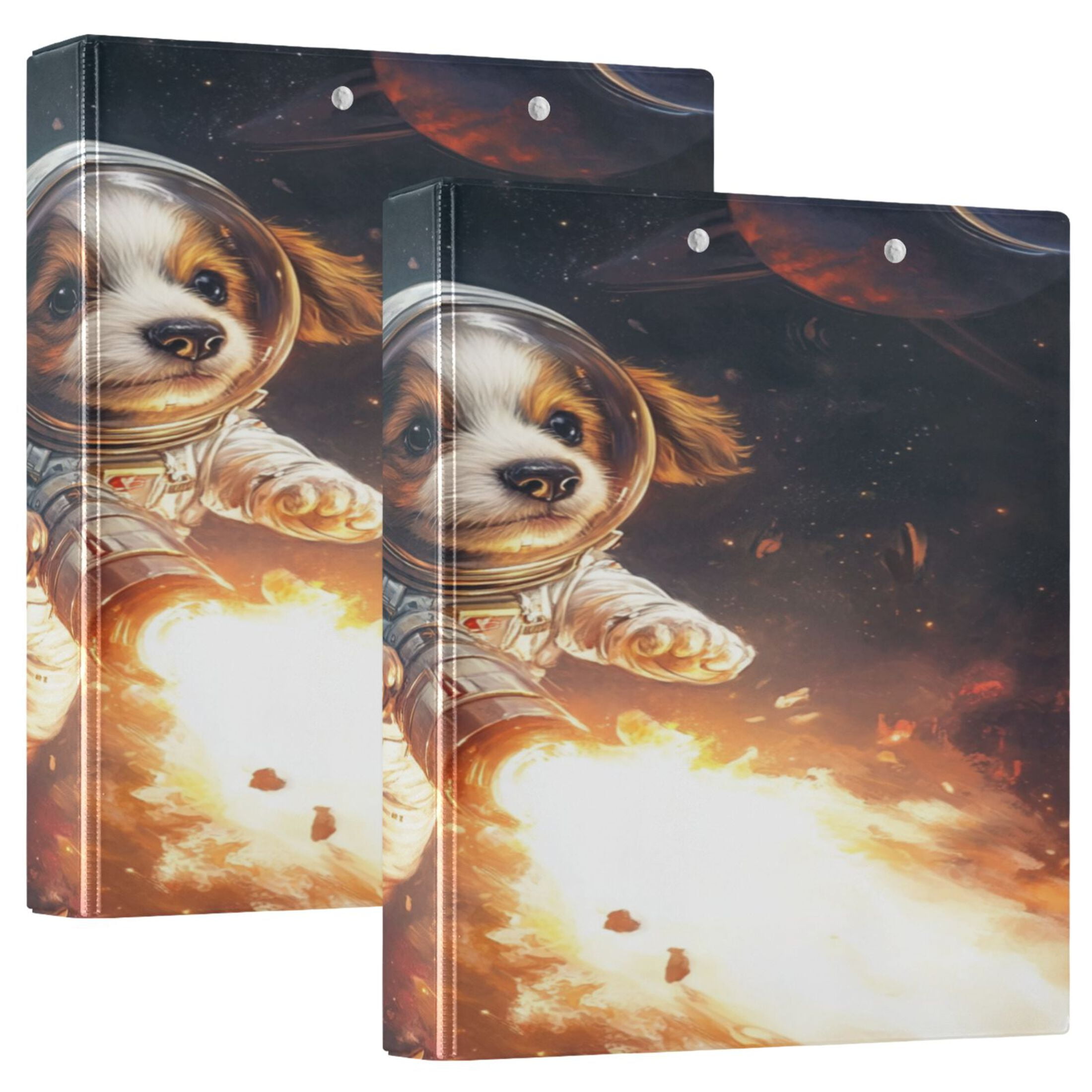 WOBOGO Dogs From Outer Space File Folders Extra Large Capacity to Hold ...