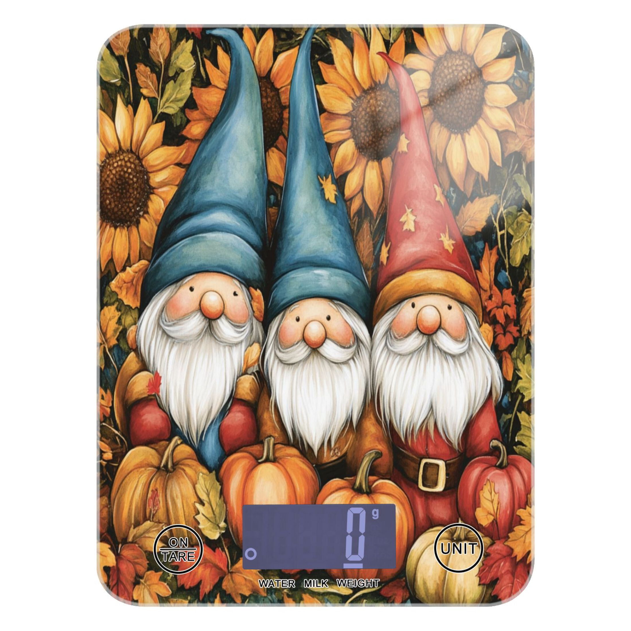WOBOGO Dwarf Elves Fall Kitchen Scale Digital Gram and Ounce Weighing ...