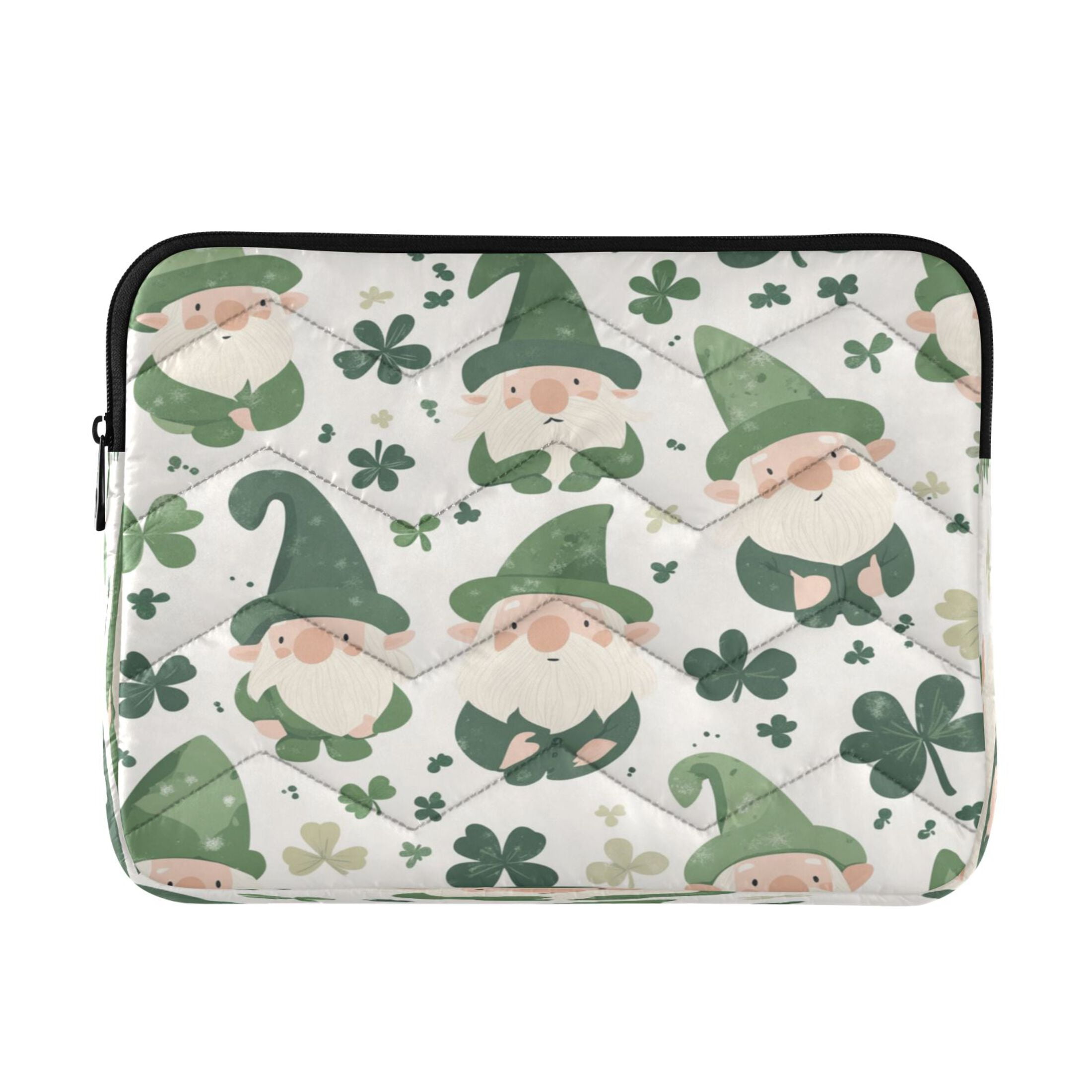 WOBOGO Dwarf in Green Hat Pattern Laptop Sleeve 13.4 inch Lightweight ...