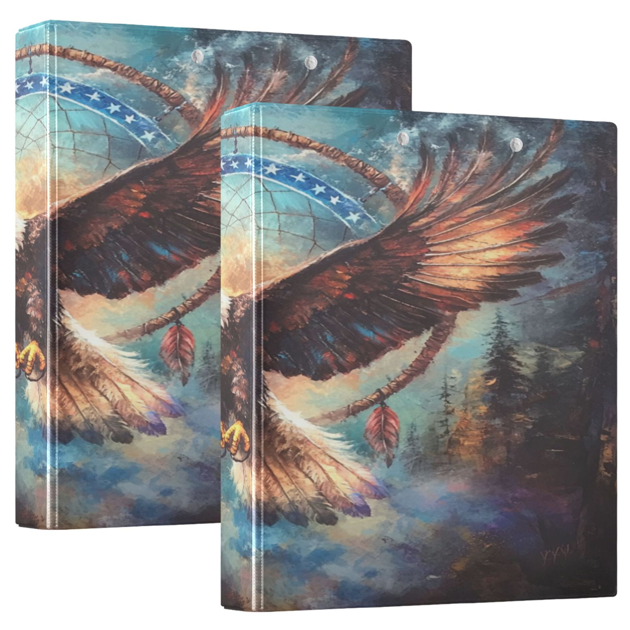 WOBOGO Eagle Soaring in The Sky File Folders Extra Large Capacity to ...