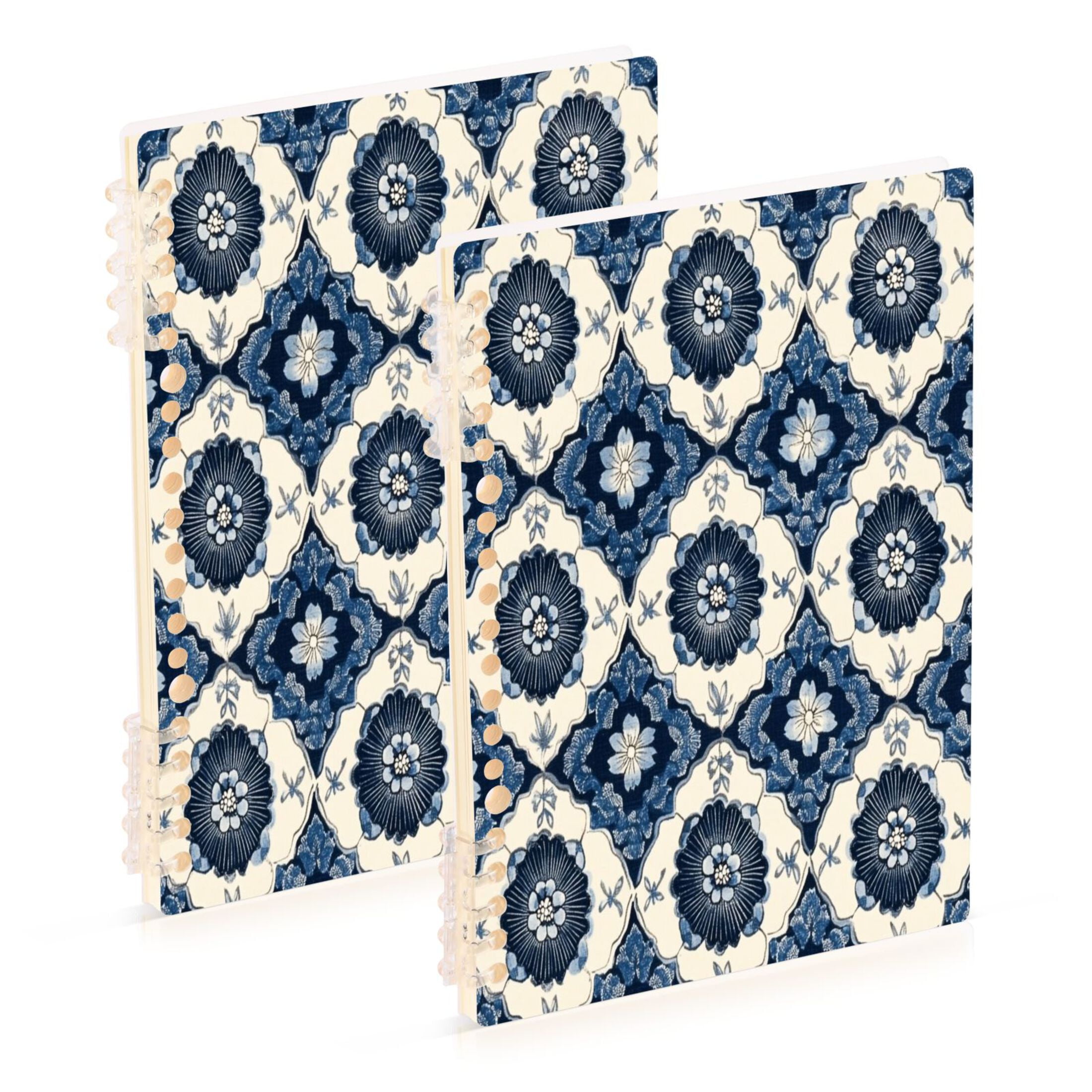WOBOGO Elegant Pattern Of Traditional Notebook College Horizontal Grid ...