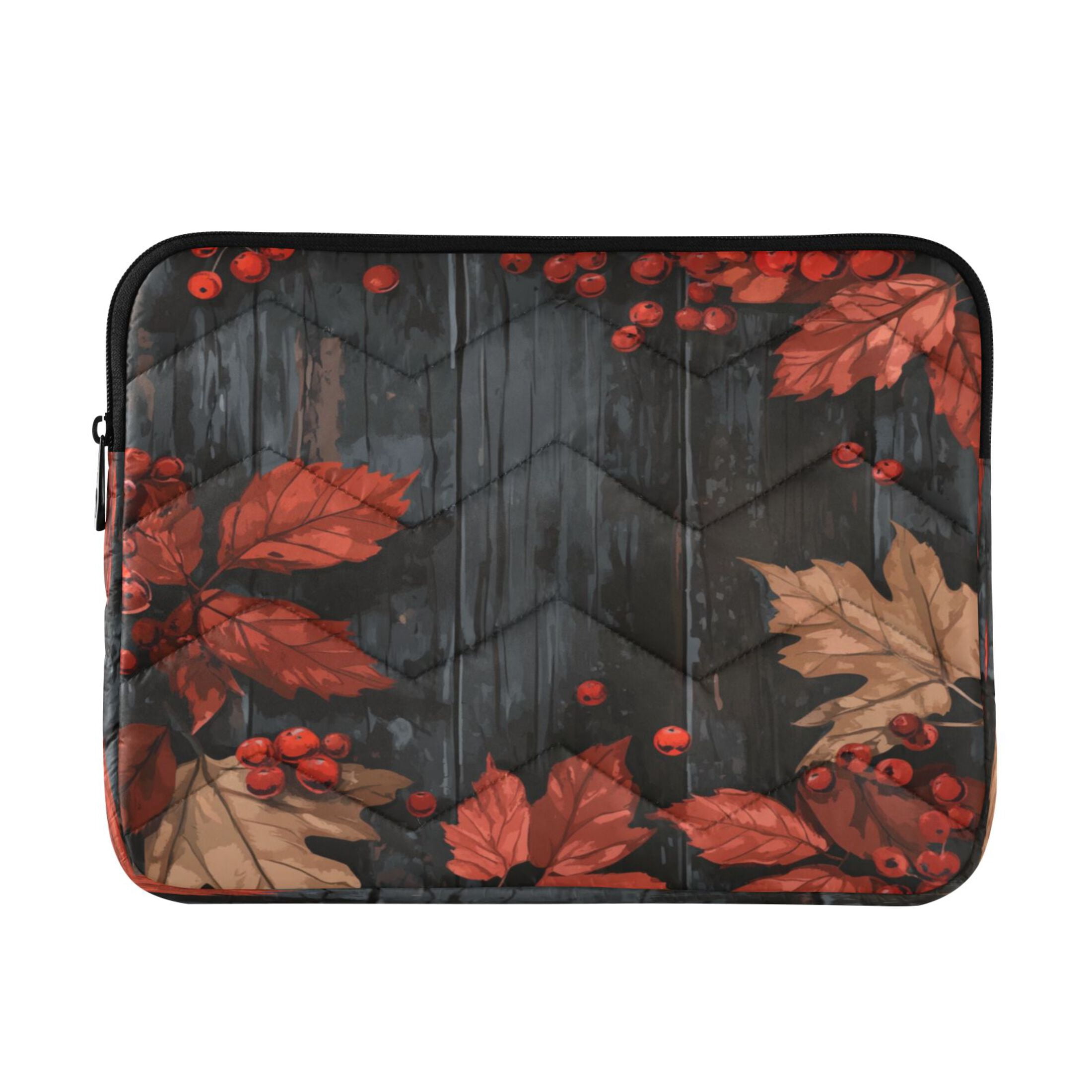 WOBOGO Fallen Leaves Laptop Sleeve 15.7 inch Lightweight Zipper Design ...