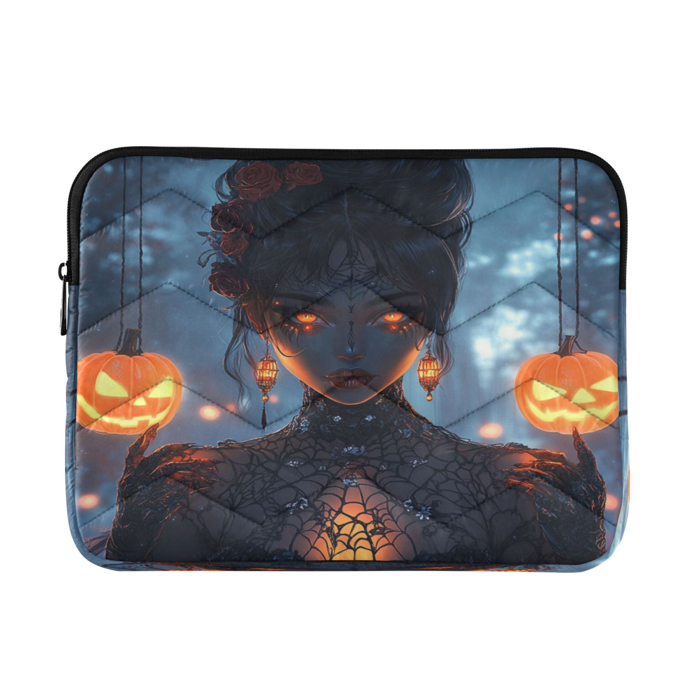 WOBOGO Halloween Queen Laptop Sleeve 13.4 inch Lightweight Zipper ...