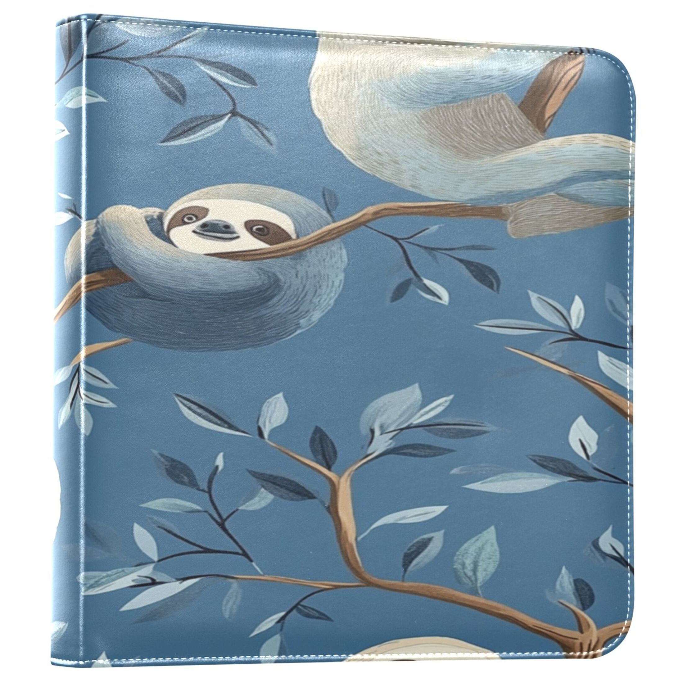 WOBOGO Illustration Of Cute Sloth Lying on The Tree Photo Albums 20 ...
