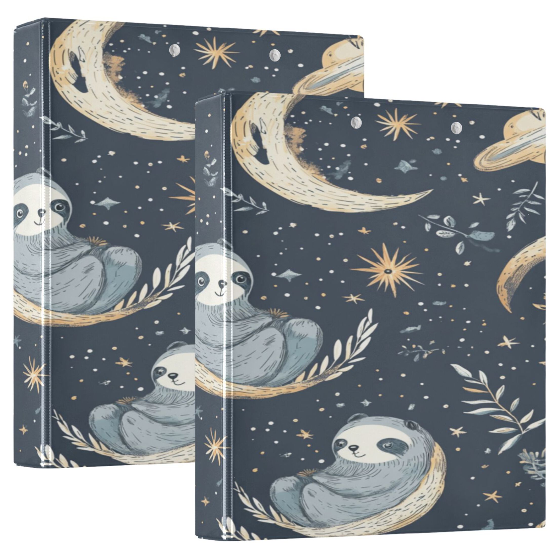 WOBOGO Illustration Of Cute Sloth in Space File Folders Extra Large ...