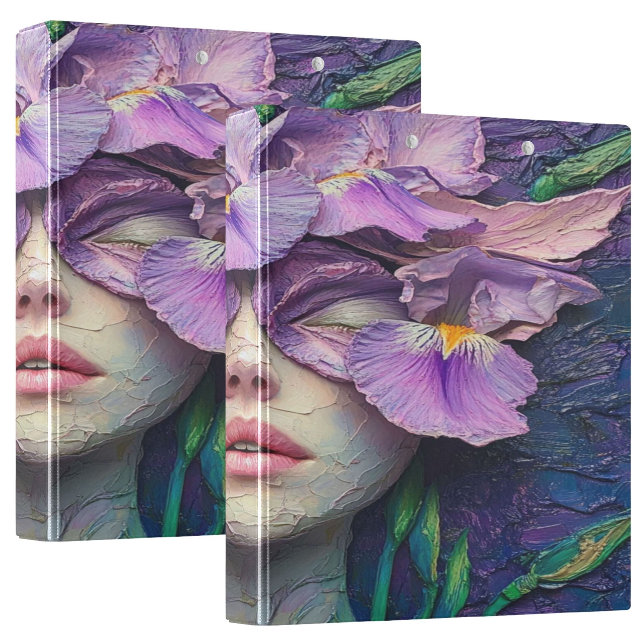 WOBOGO Iris Fairy File Folders Extra Large Capacity to Hold 200 Sheets ...