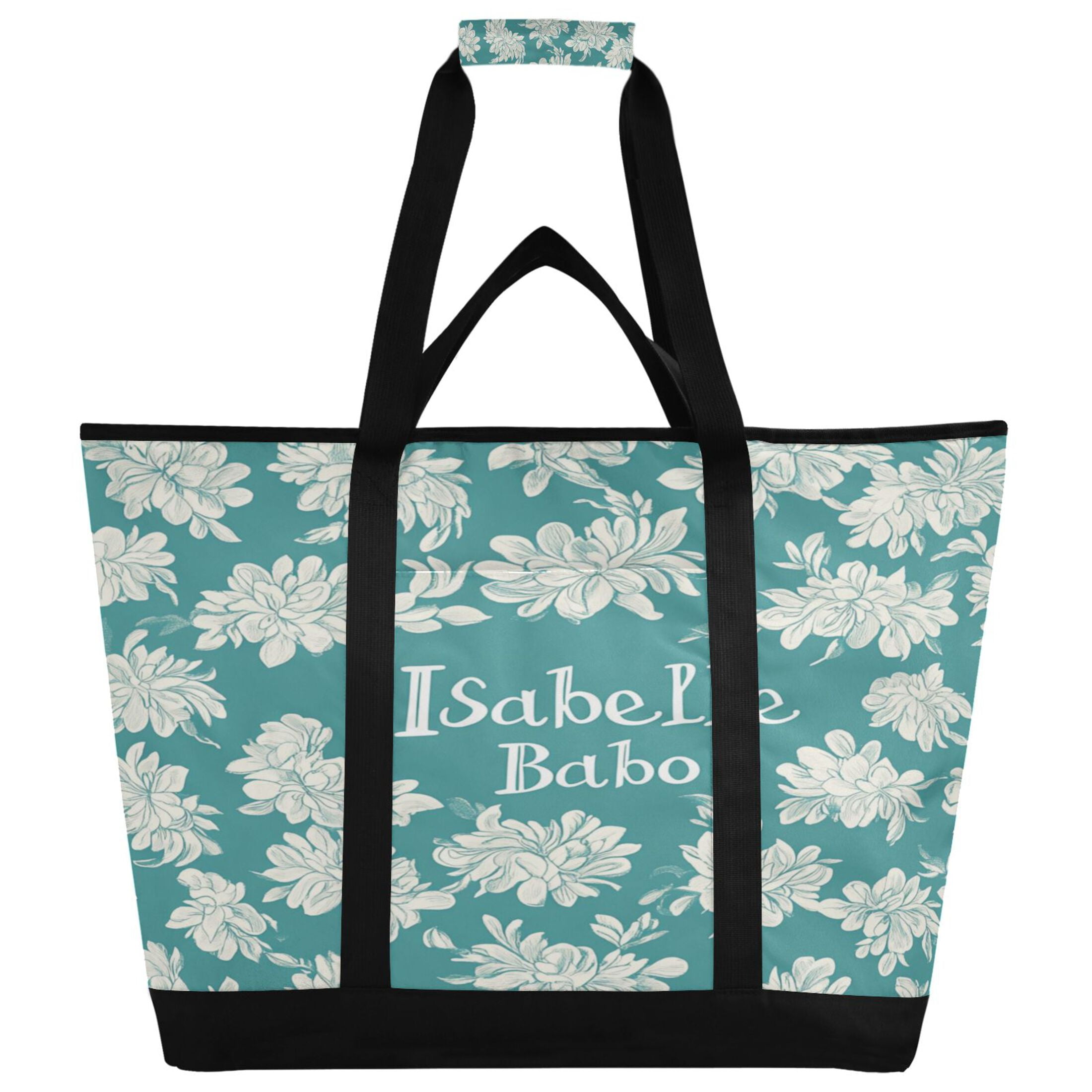 WOBOGO Isabelle Babo Tote Cooler Bag Fold Flat Insulated Shopping Bag ...