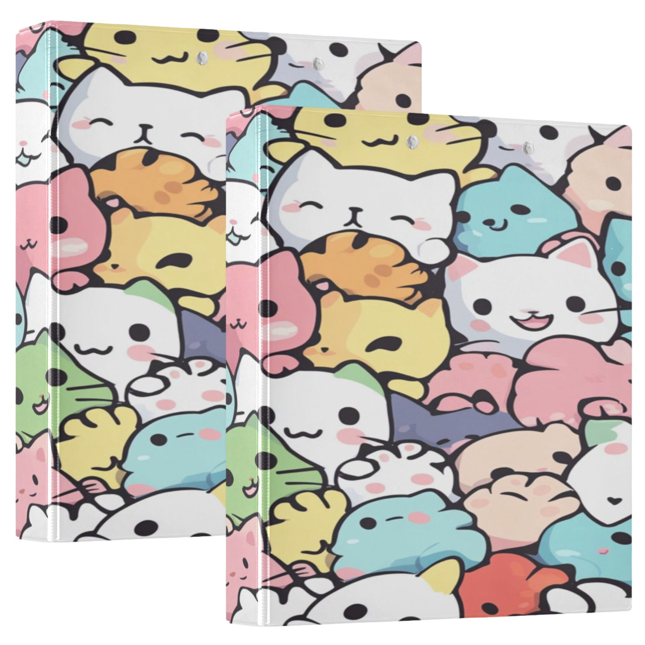 WOBOGO Kittens Of All Colors File Folders Extra Large Capacity to Hold ...