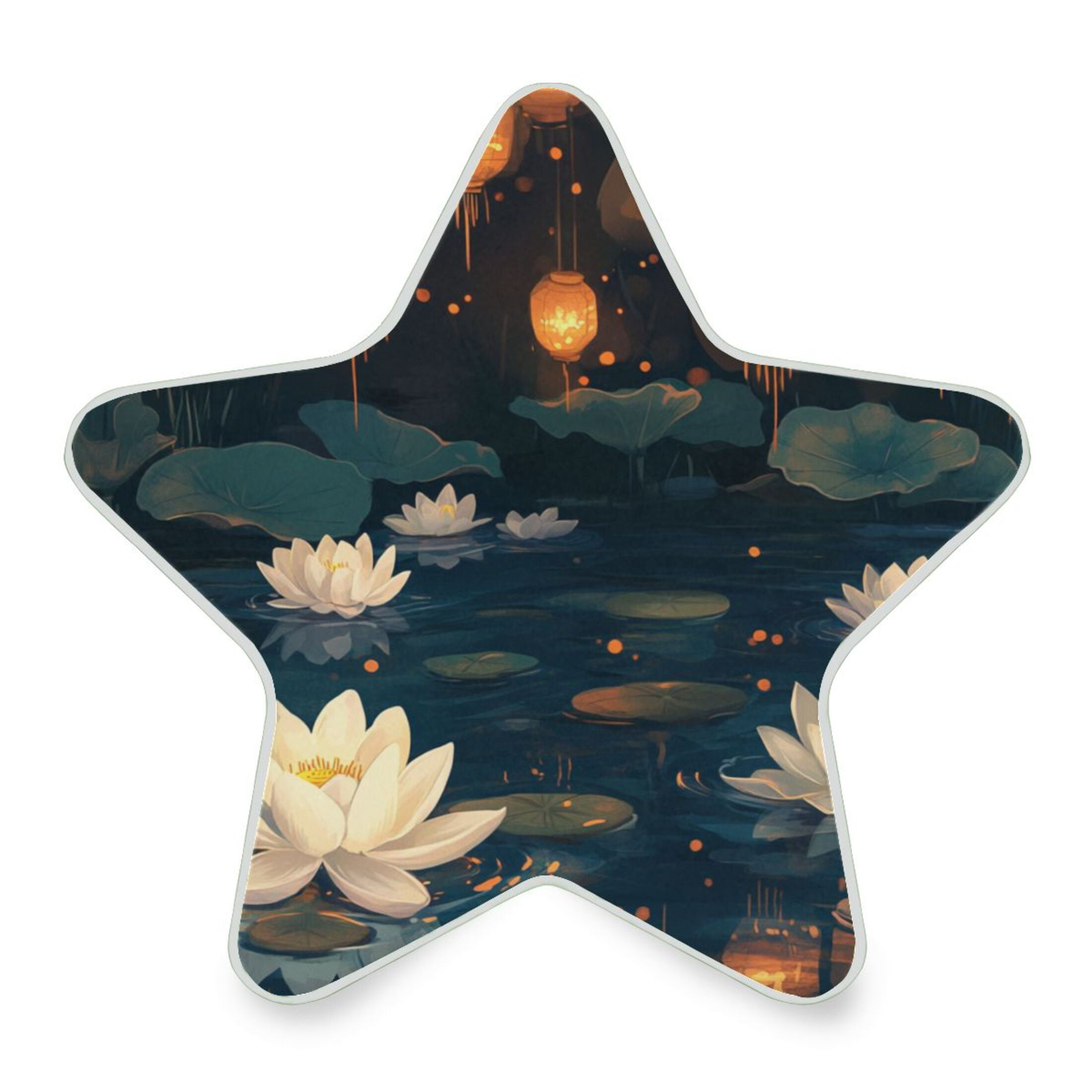 WOBOGO Kong Ming Lanterns in The Lotus Pond LED Star Night Light 0.2 ...