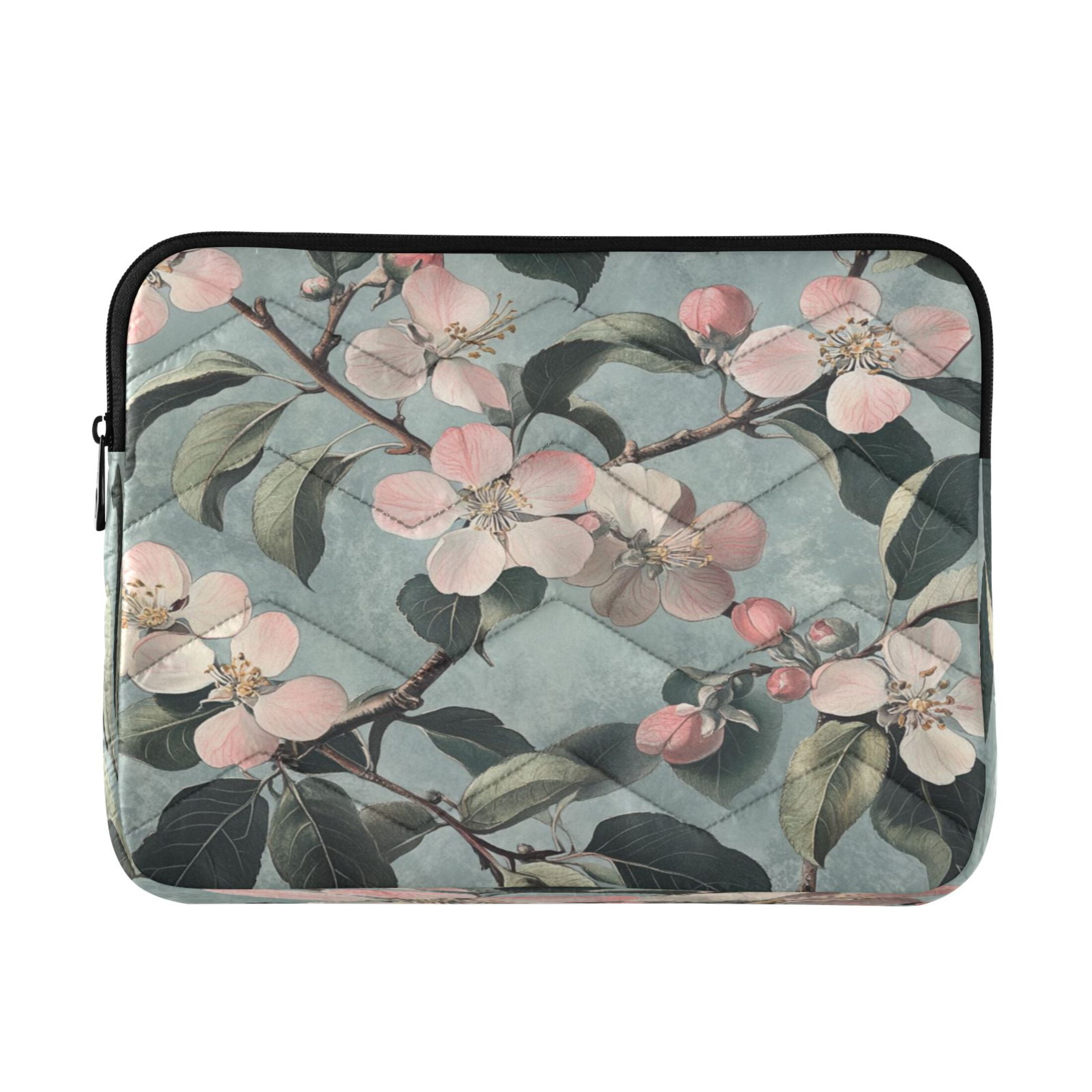 WOBOGO Malus Spectabilis Laptop Sleeve 13.4 inch Lightweight Zipper ...