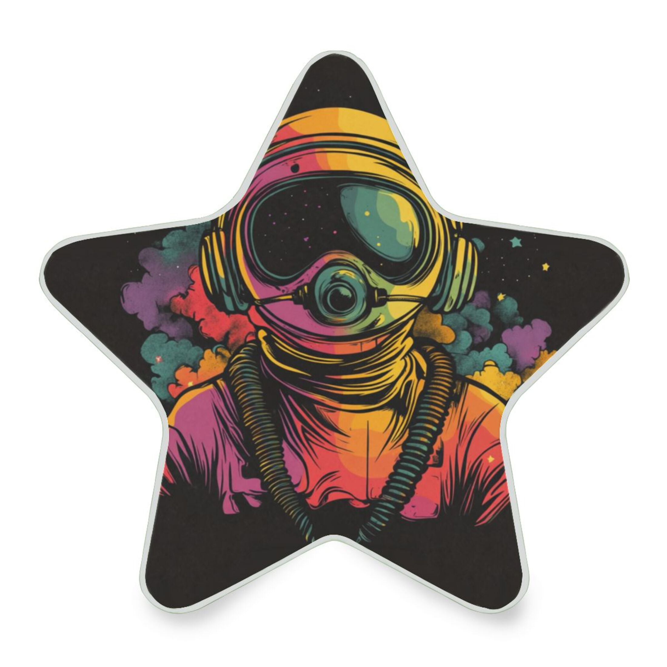 WOBOGO Outer Space Astronauts Pattern LED Star Night Light 0.2 Watt ...