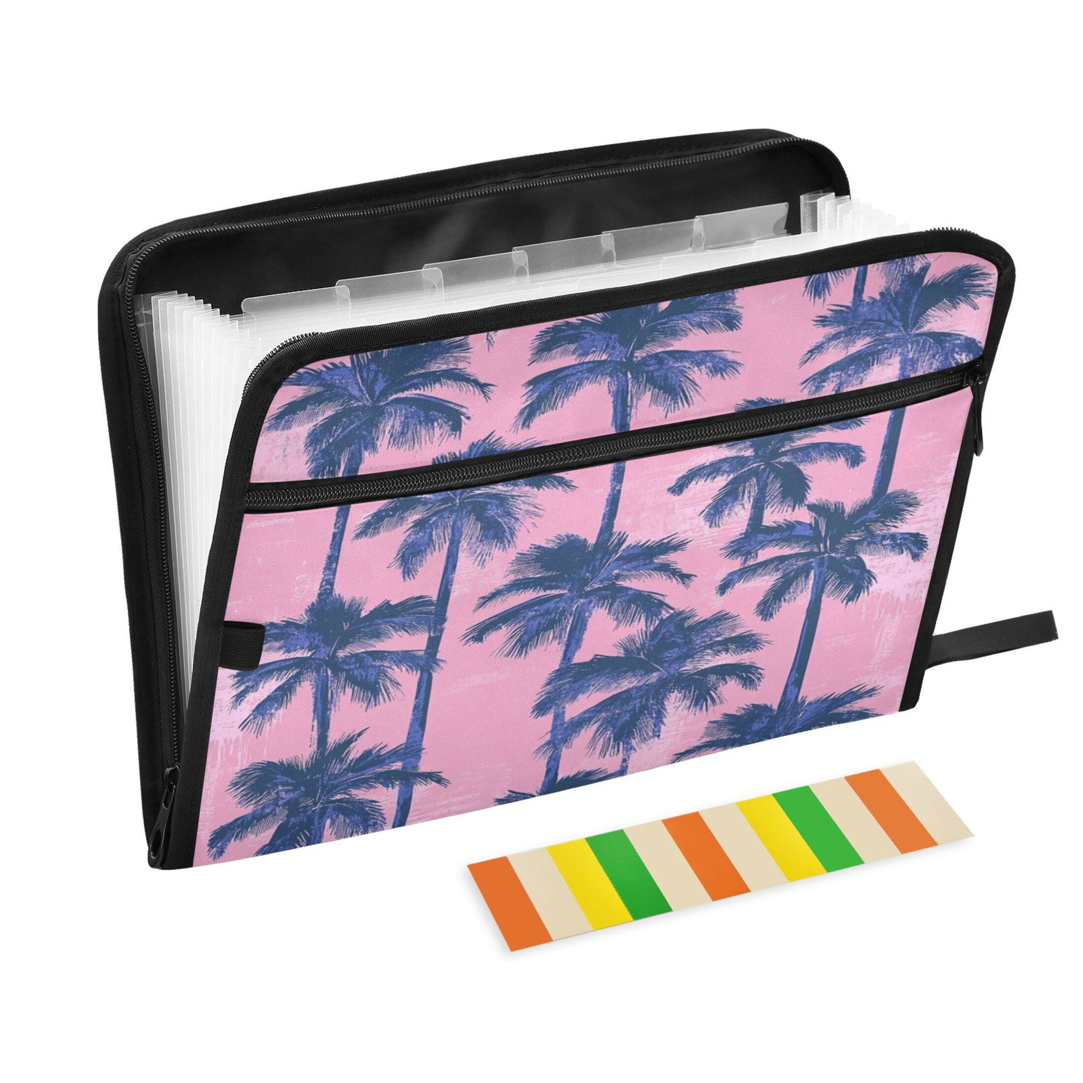 WOBOGO Palm Trees Expanding File Folder Letter Size Accordion Filing ...