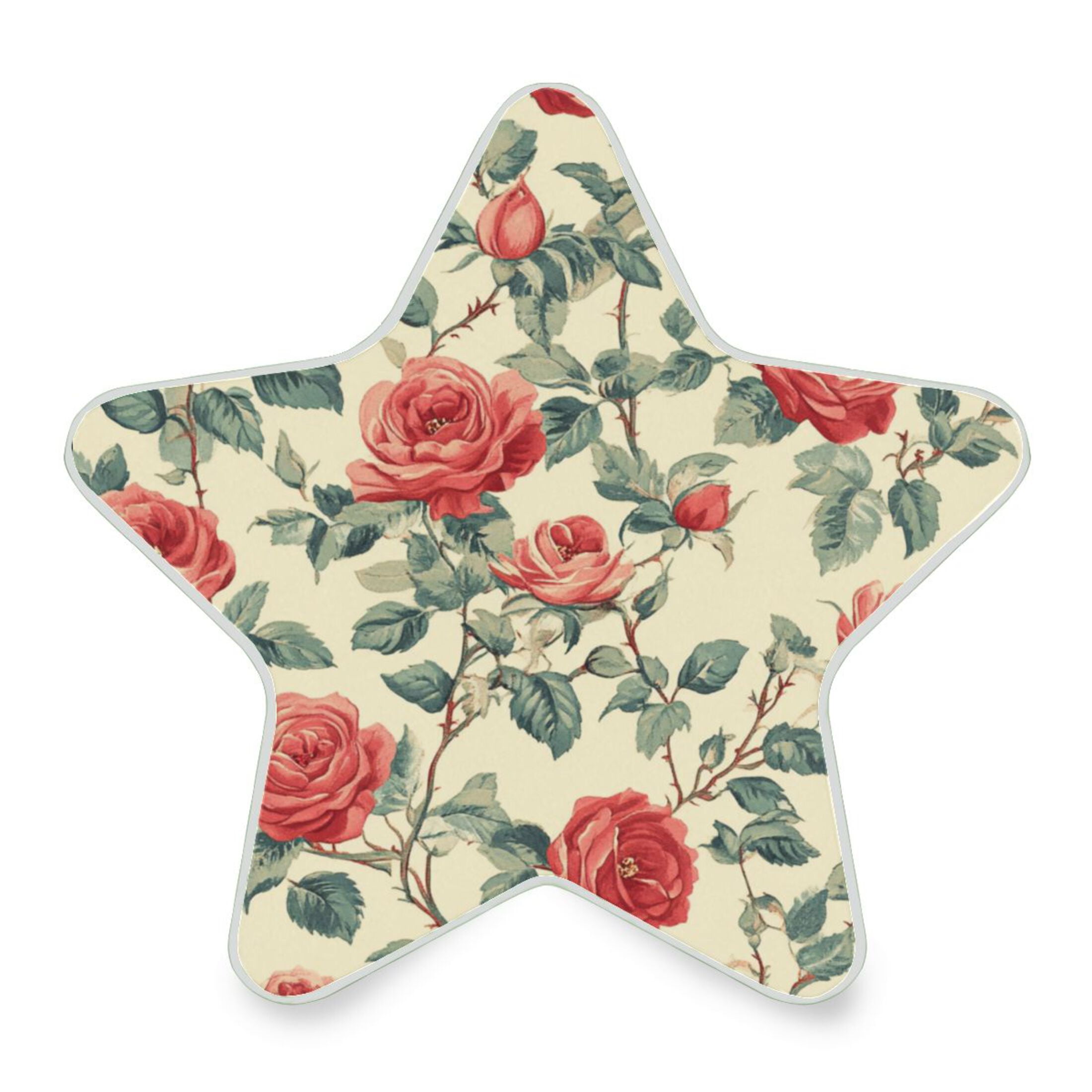 WOBOGO Red Rose LED Star Night Light 0.2 Watt Wall Plug Dusk to Dawn ...