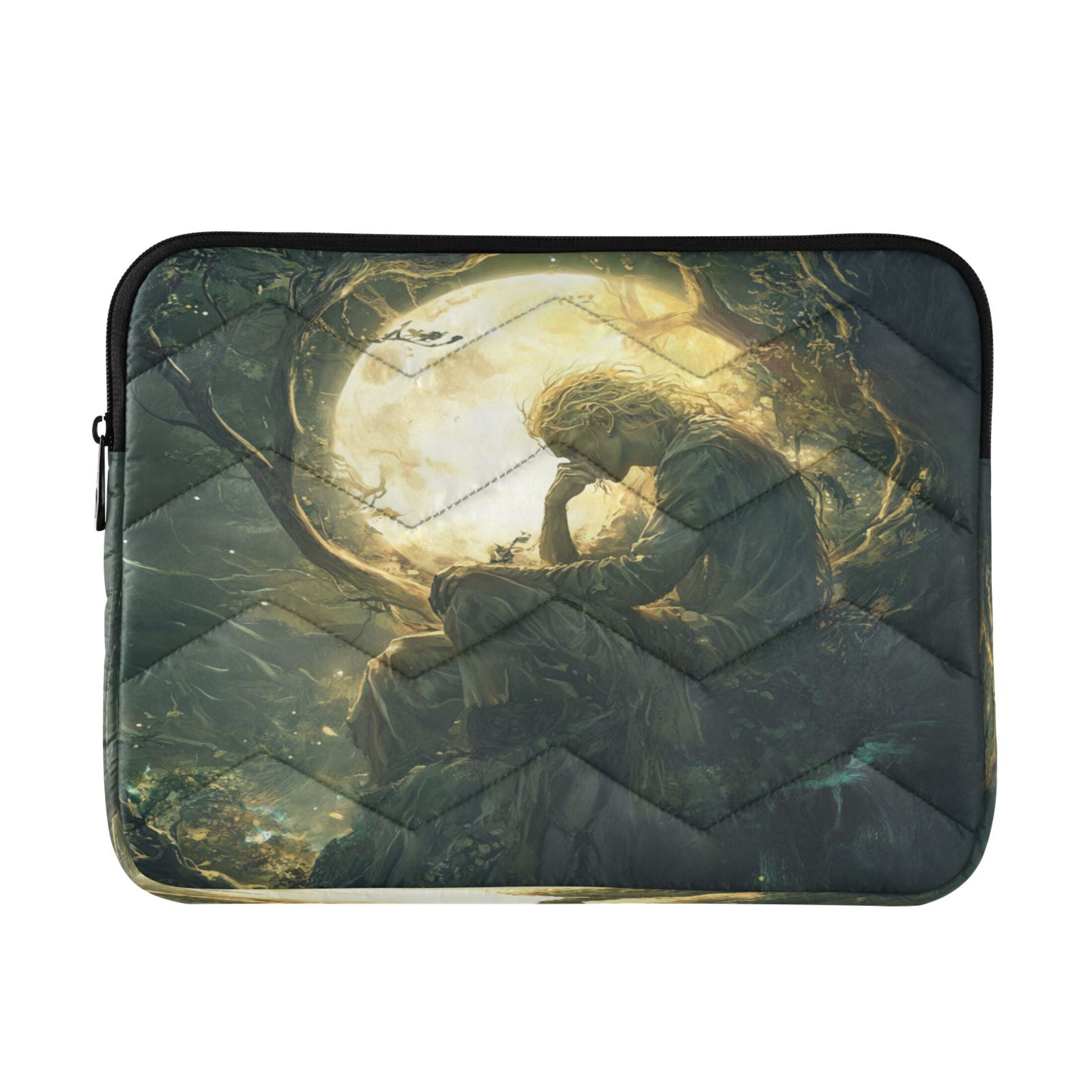 WOBOGO Reflections under The Moon Laptop Sleeve 15.7 inch Lightweight ...