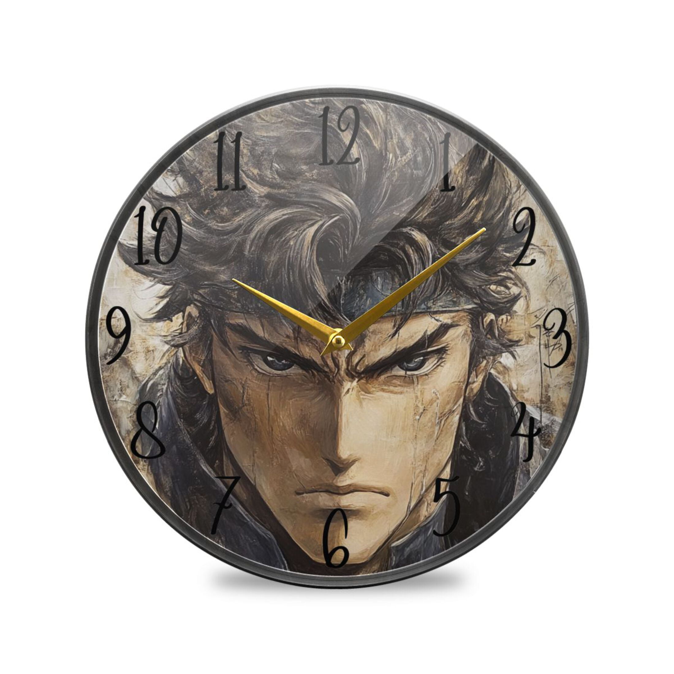 WOBOGO Satoru Gojo Acrylic Wall Clock Battery Operated 9.5in Silent No ...