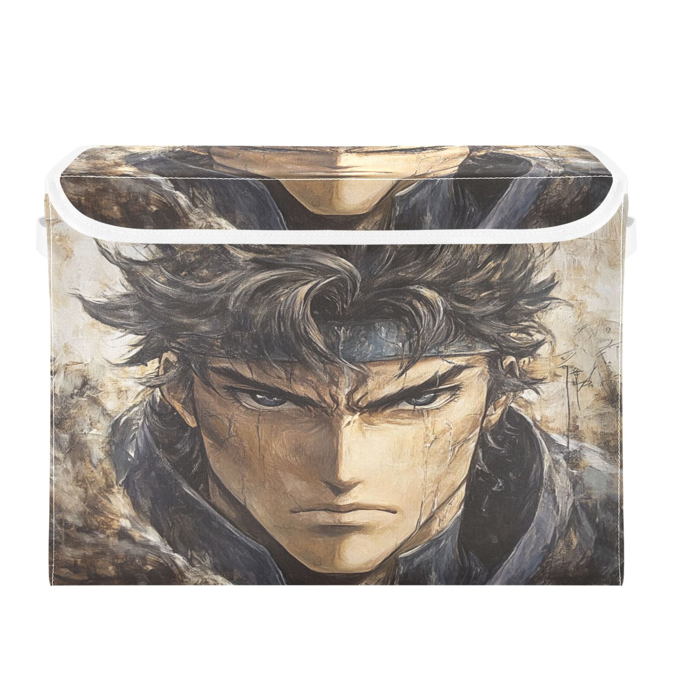 WOBOGO Satoru Gojo Large Collapsible Storage Box Flip Lid Fabric ...