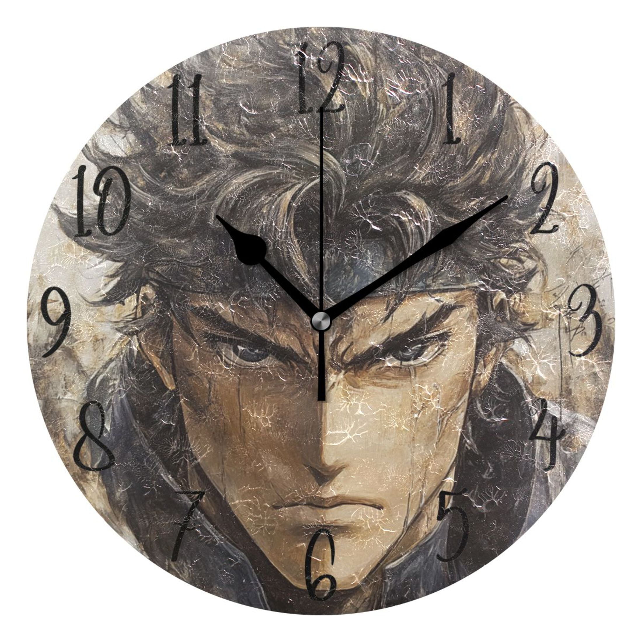 WOBOGO Satoru Gojo Wall Clock 10in Silent Mechanism Battery Operated ...