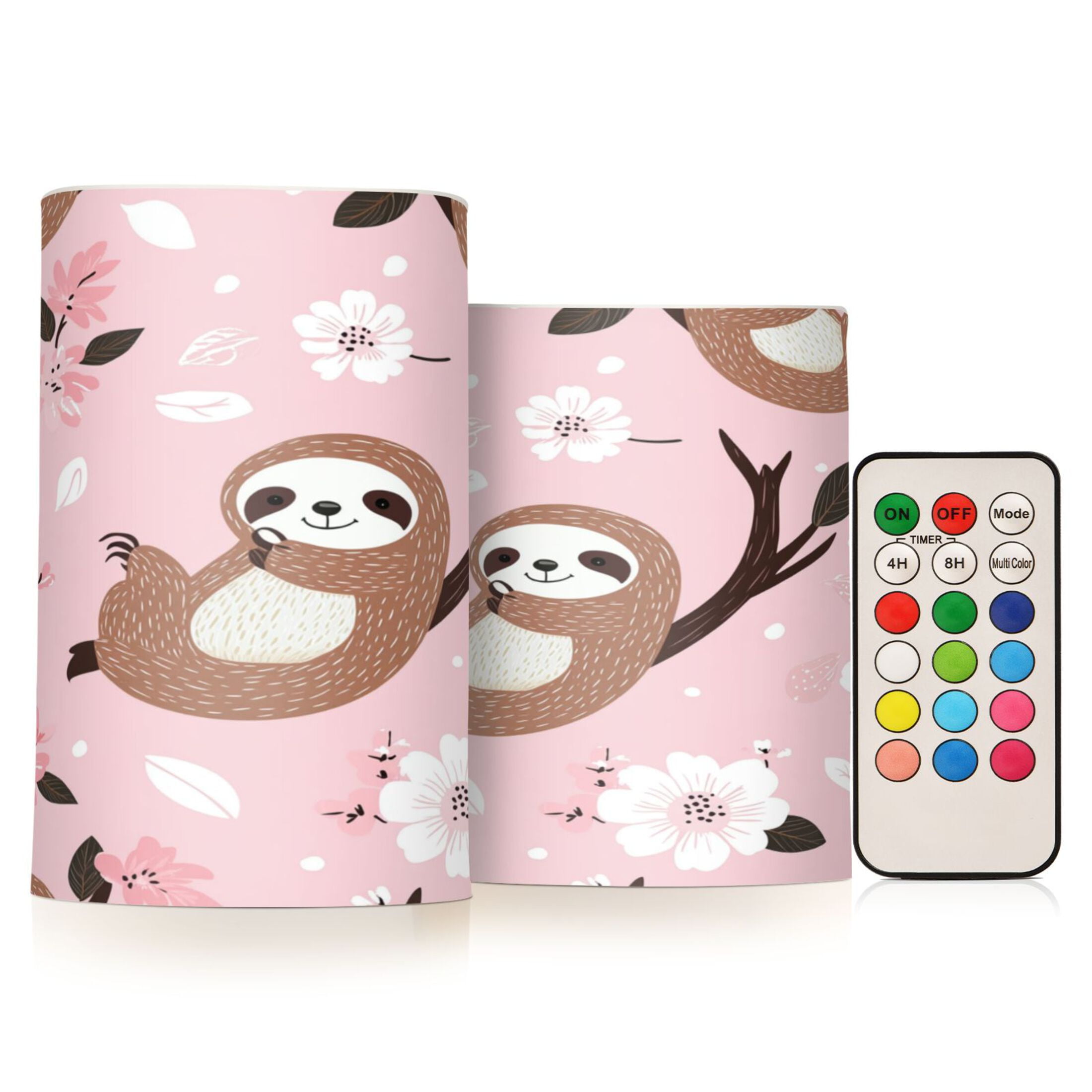 WOBOGO Size Combo Candle Flickering Flameless with Remote Control and ...