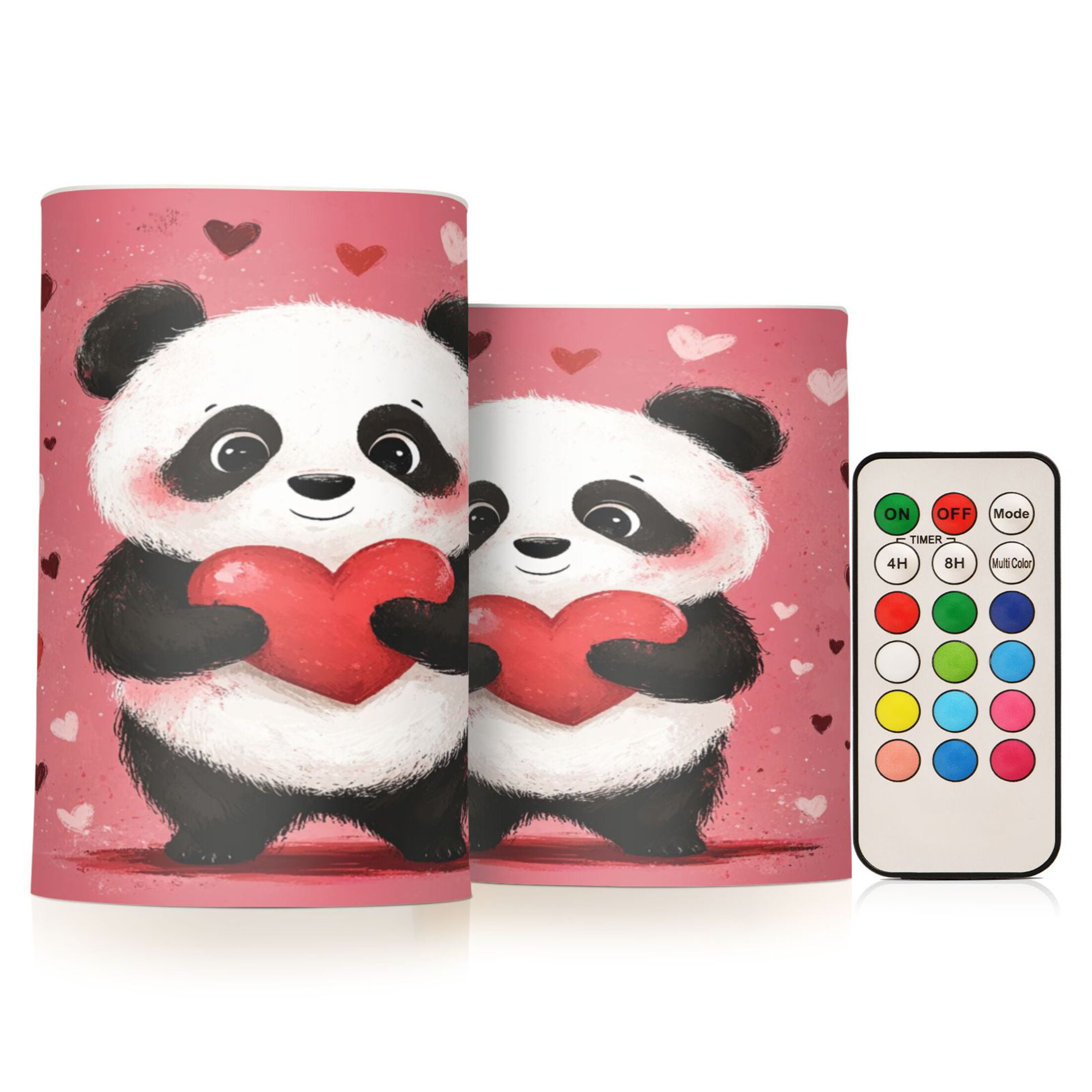 WOBOGO Size Combo Candle Flickering Flameless with Remote Control and ...
