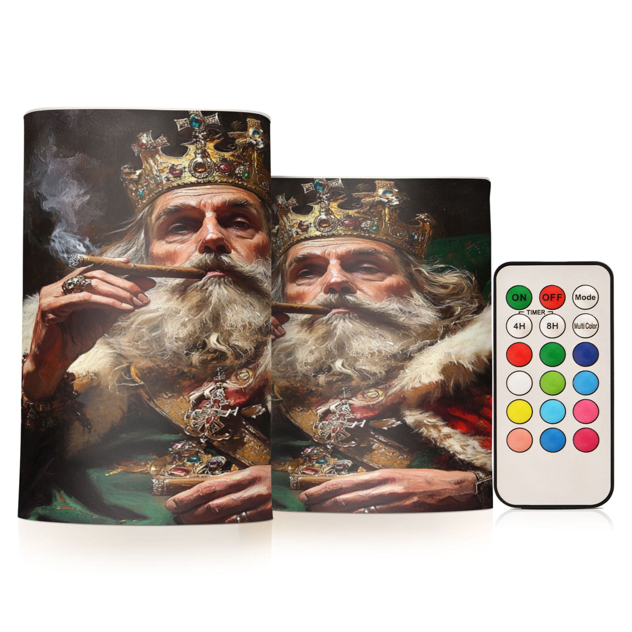 WOBOGO Size Combo Candle Flickering Flameless with Remote Control and ...