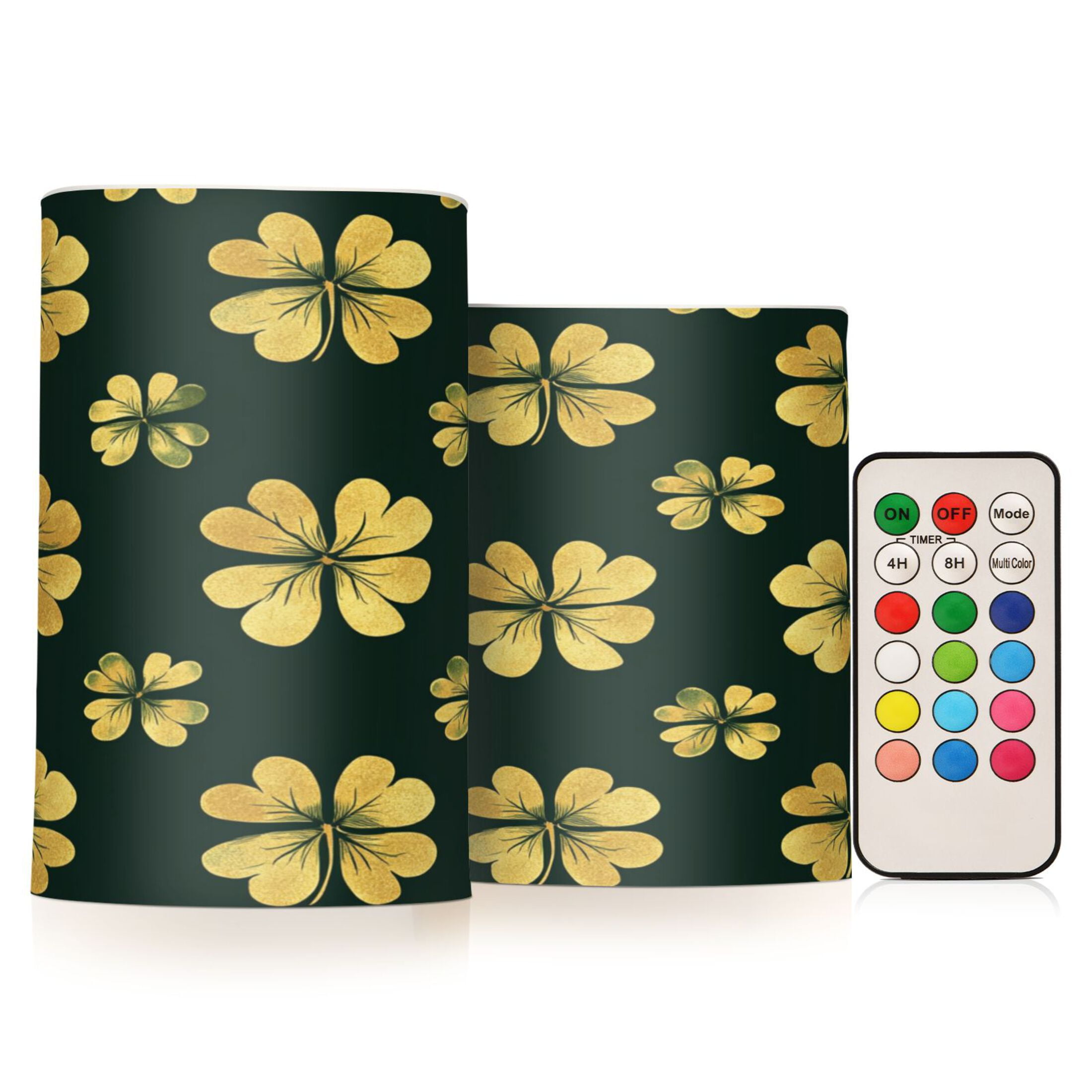 WOBOGO Size Combo Candle Flickering Flameless with Remote Control and ...